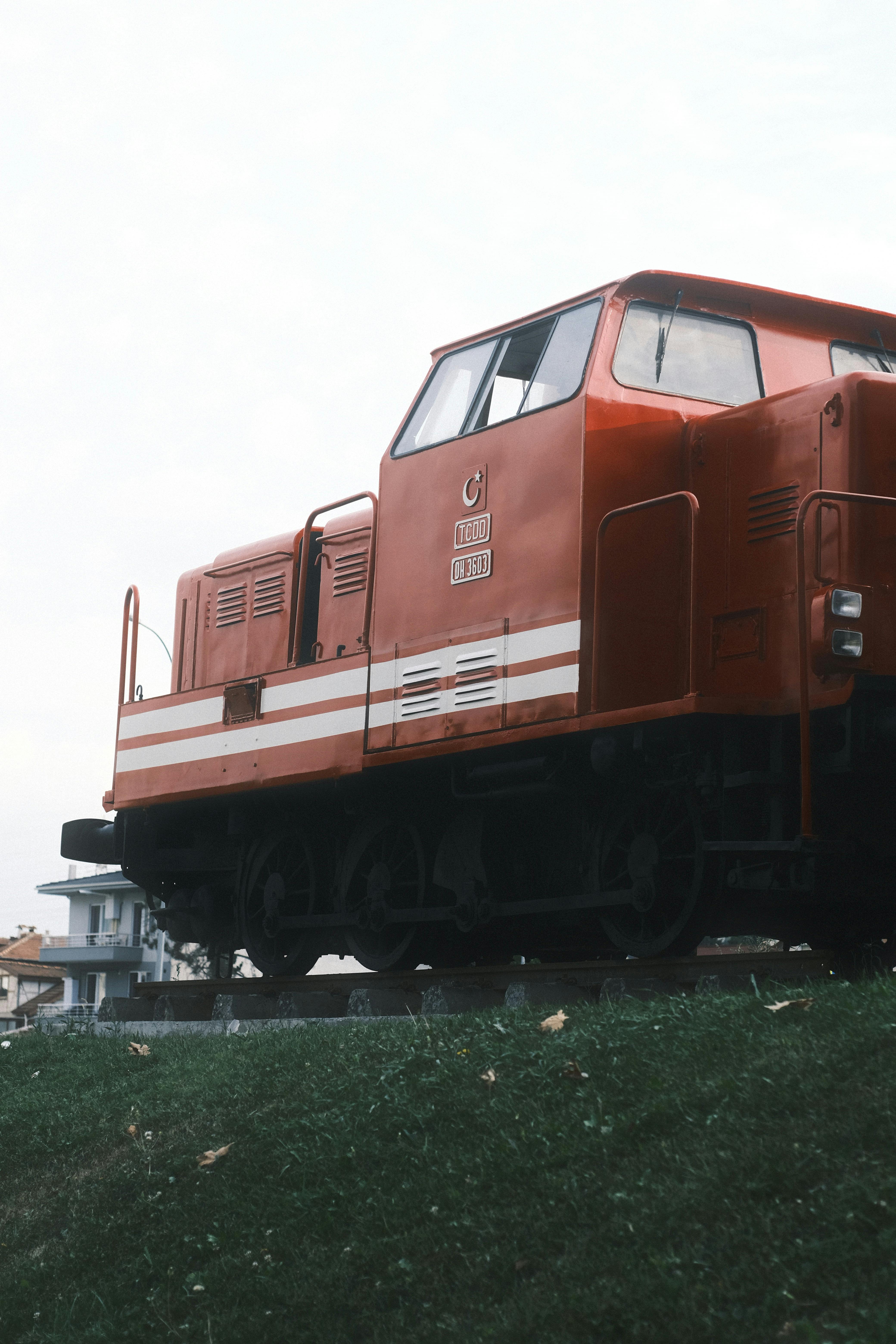 Red Electric Locomotive · Free Stock Photo