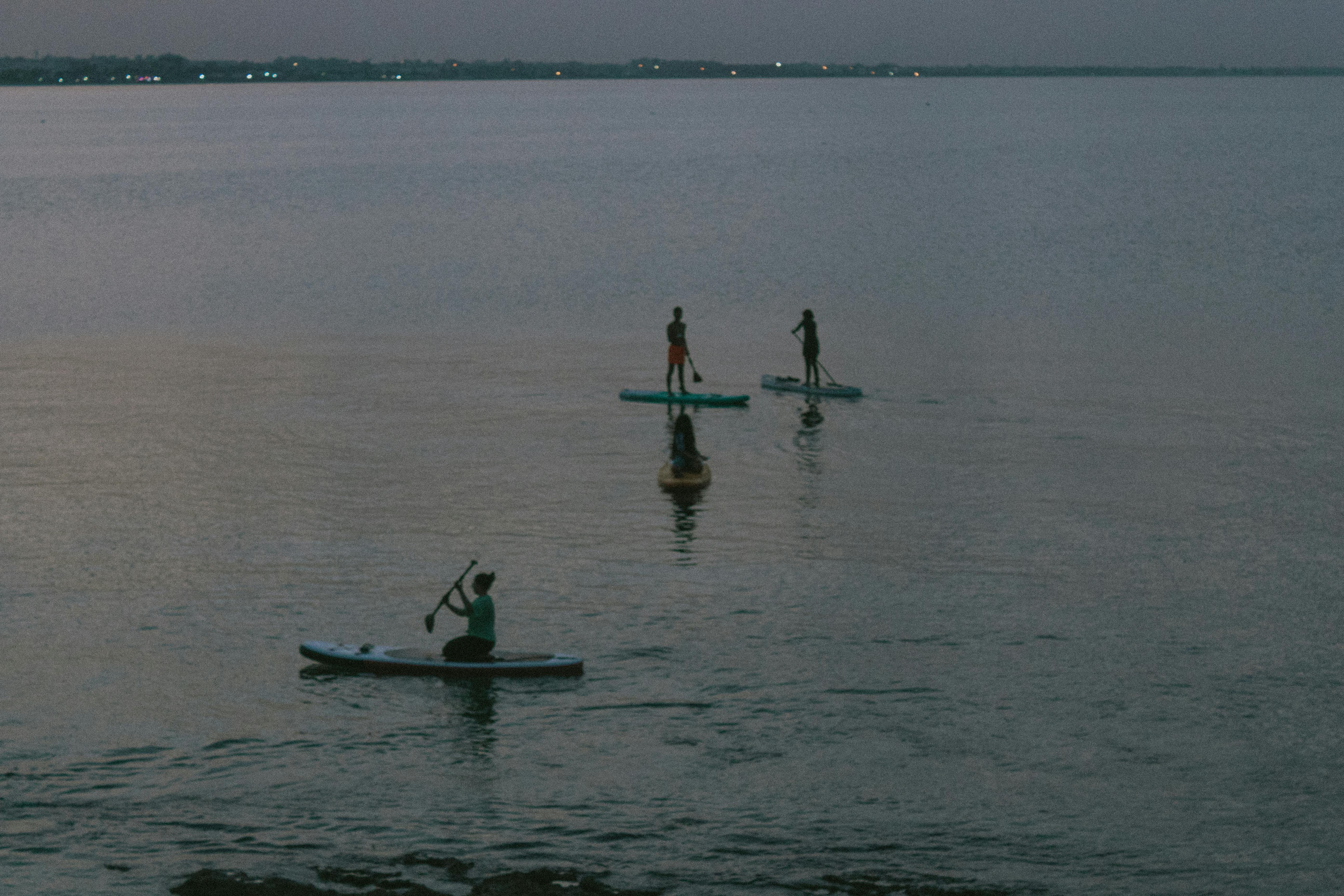People Doing Water Activities in the Sea · Free Stock Photo