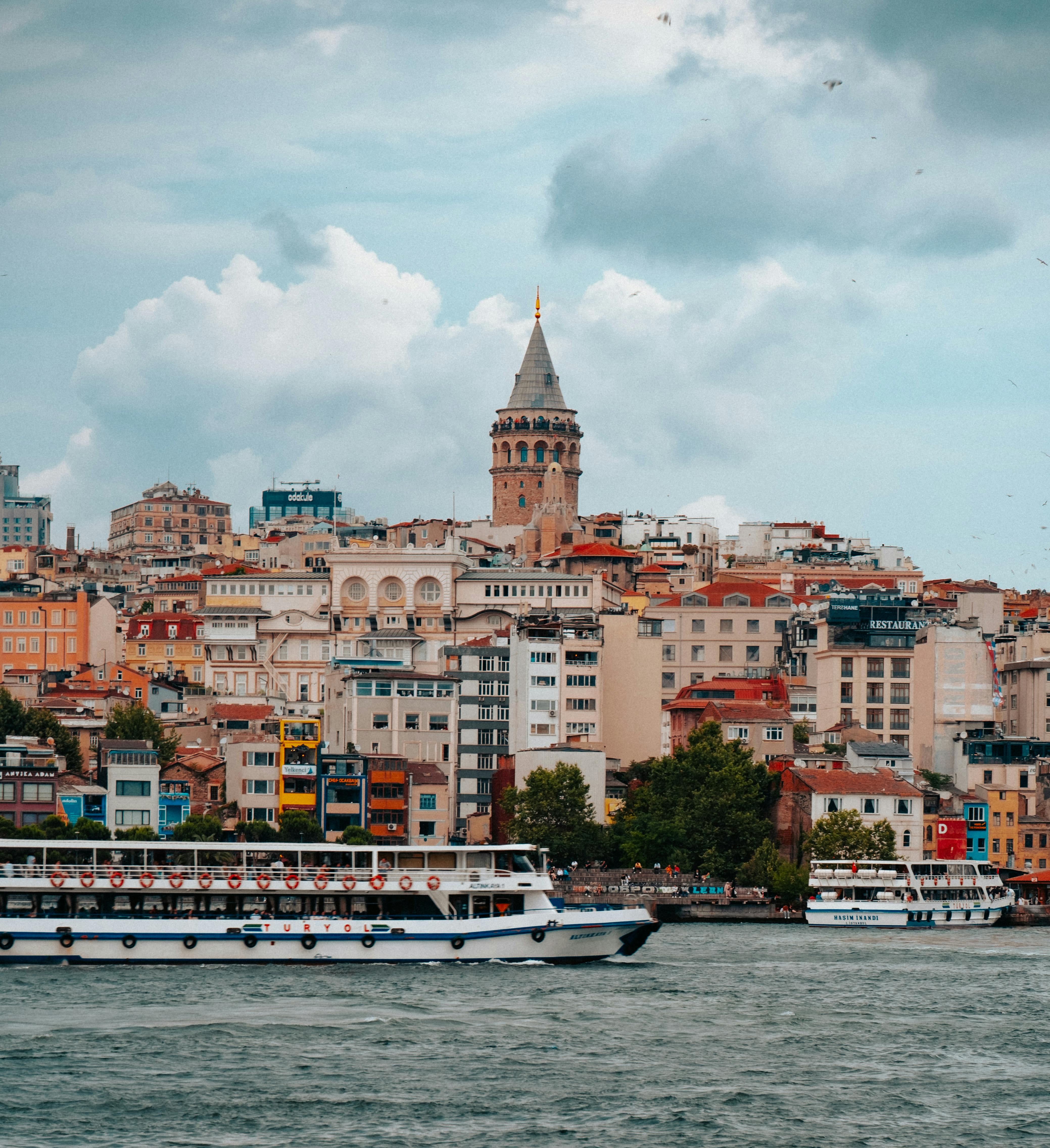 Istanbul Cityscape with Galata Tower · Free Stock Photo