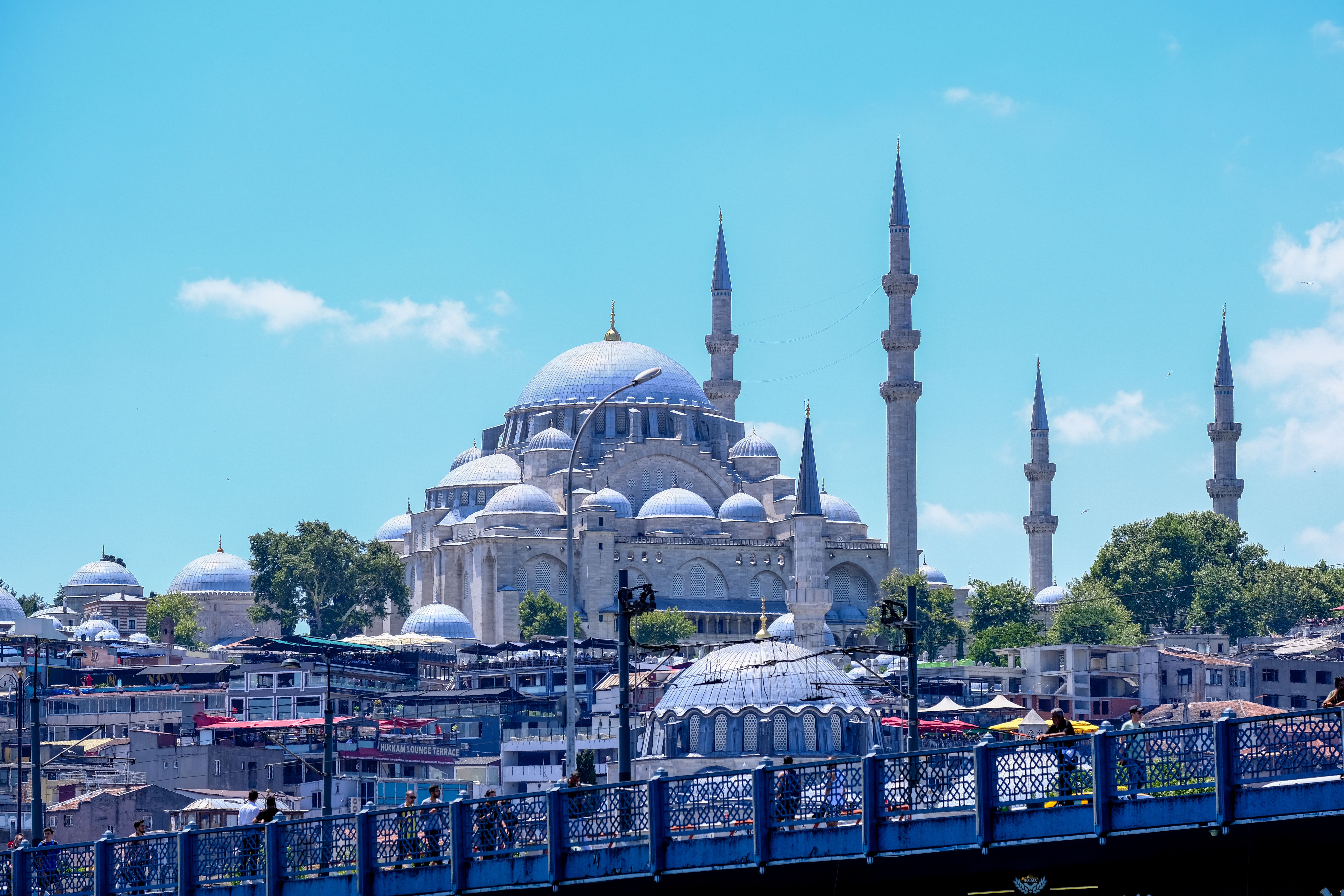 Side View of Suleymaniye Mosque · Free Stock Photo