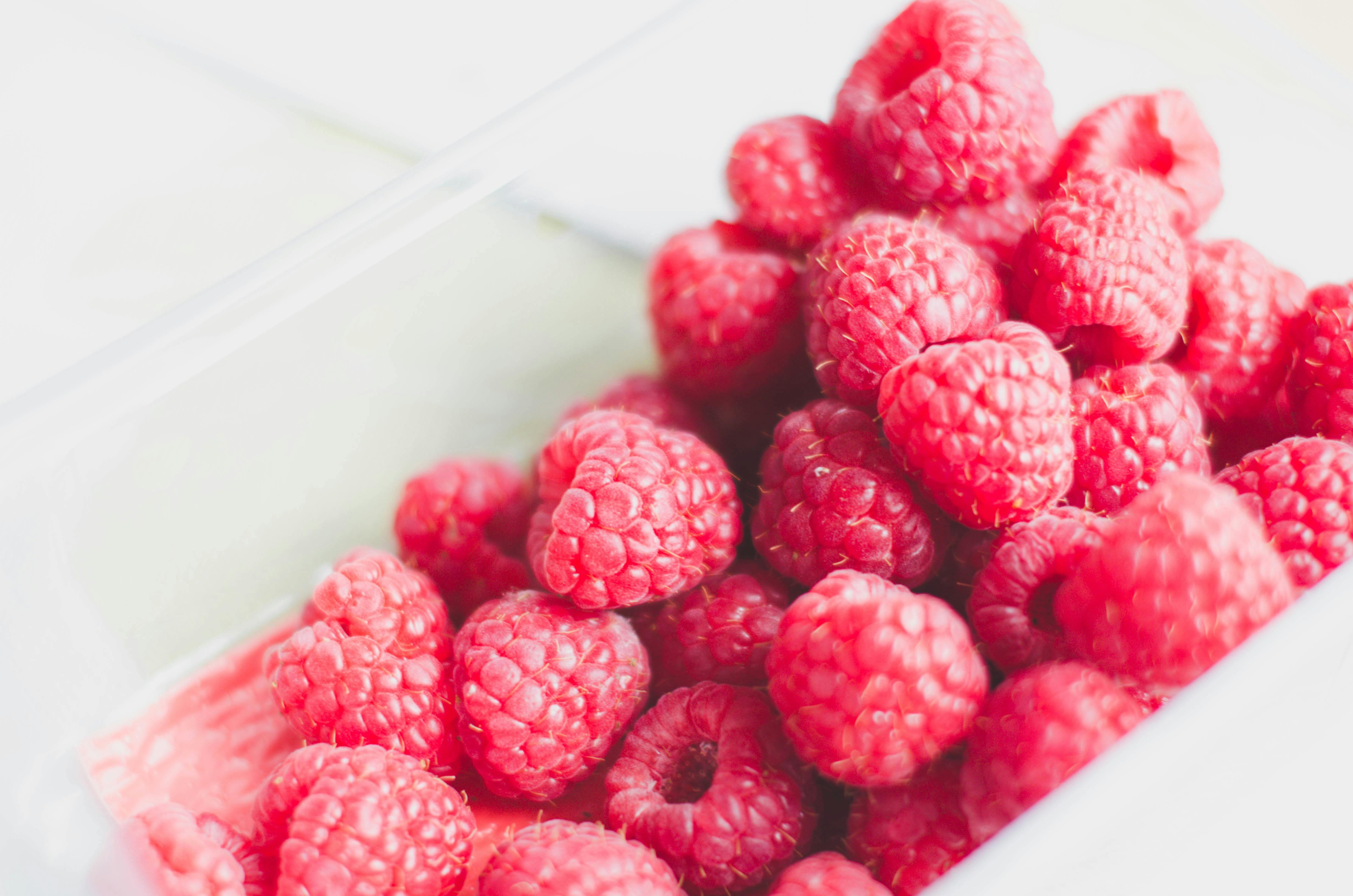 Raspberries Close-Up Photo · Free Stock Photo