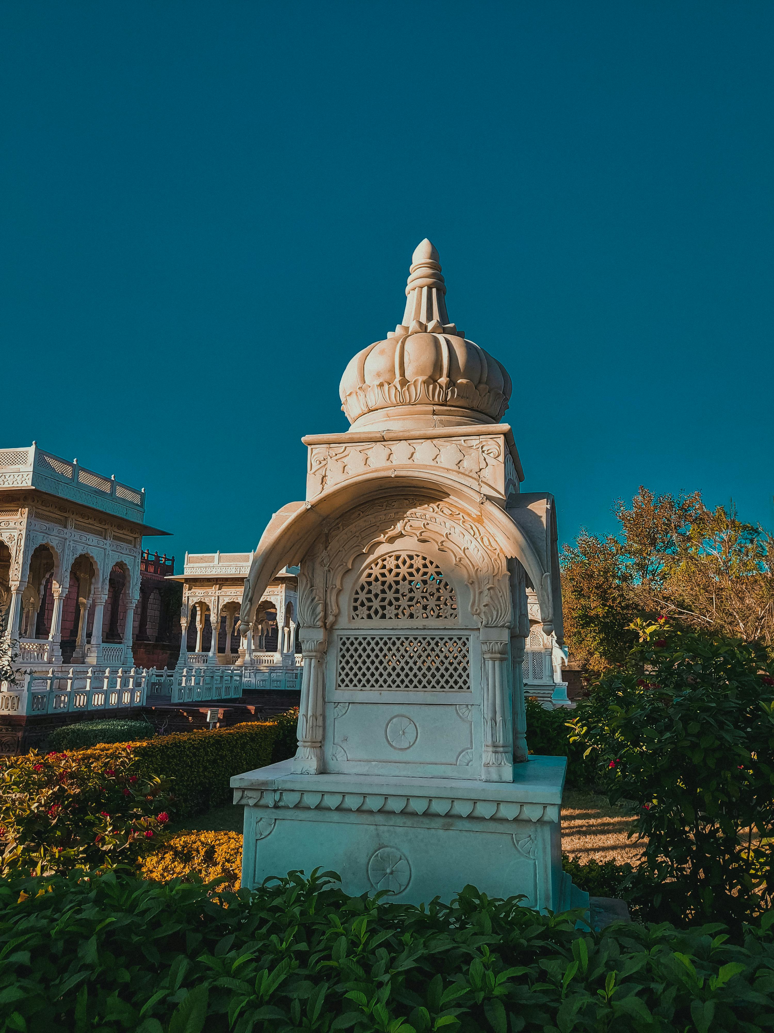 Jaswant Thada Museum Under Blue Sky · Free Stock Photo