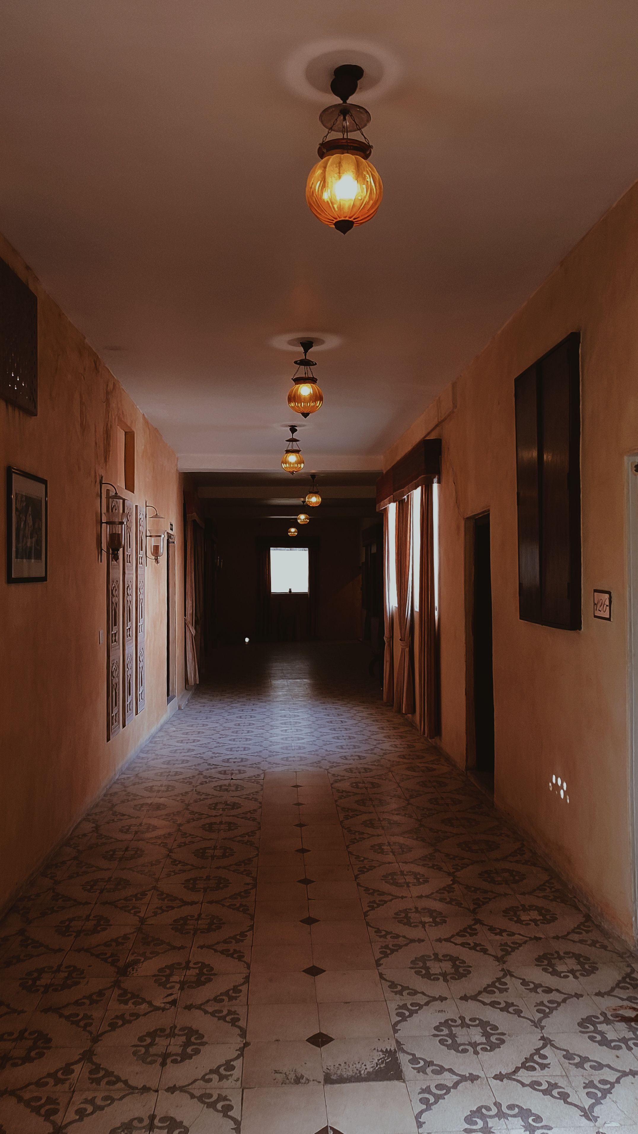 A Fire Extinguisher on the Hallway · Free Stock Photo