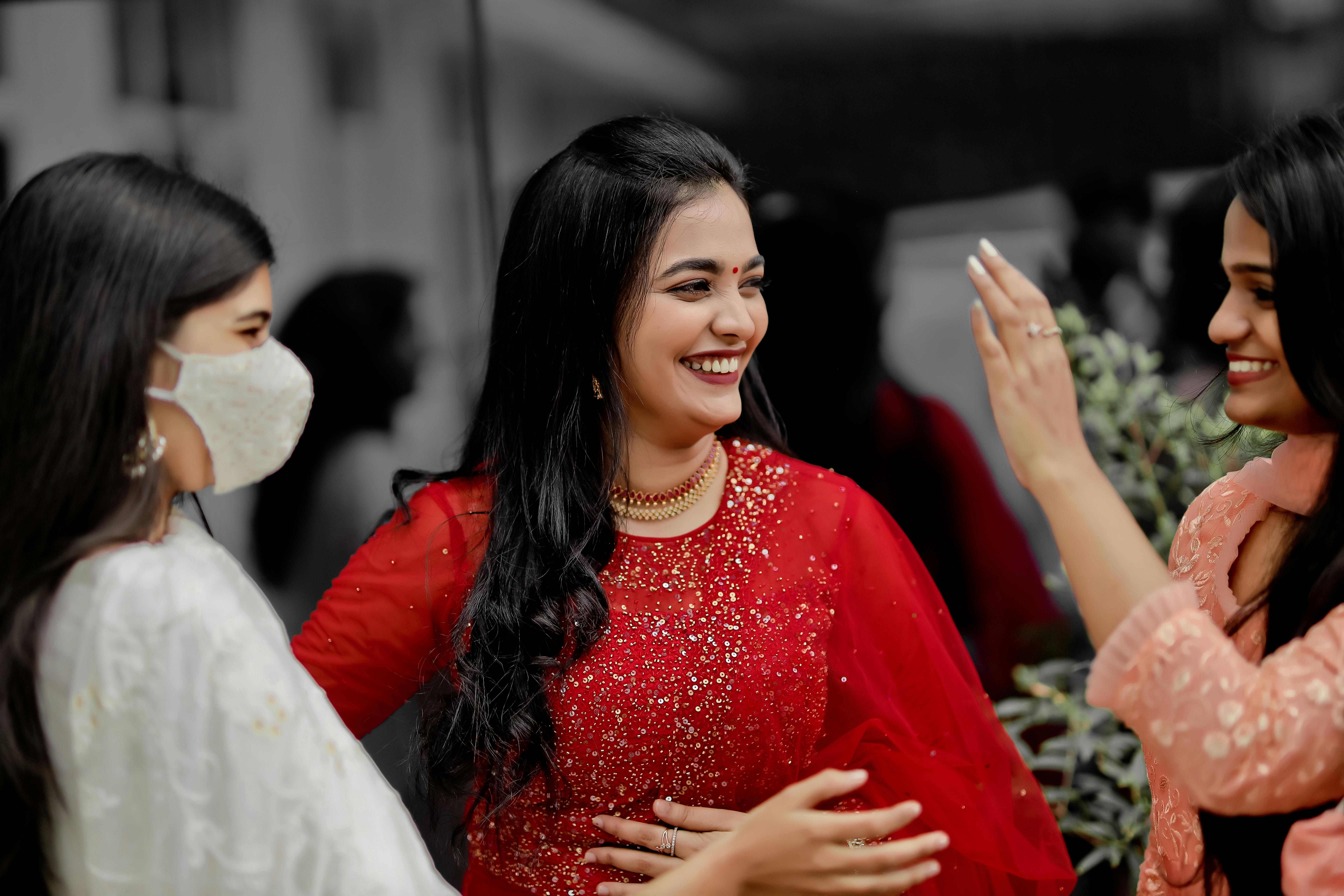 A Group of Friends Greeting Each Other · Free Stock Photo