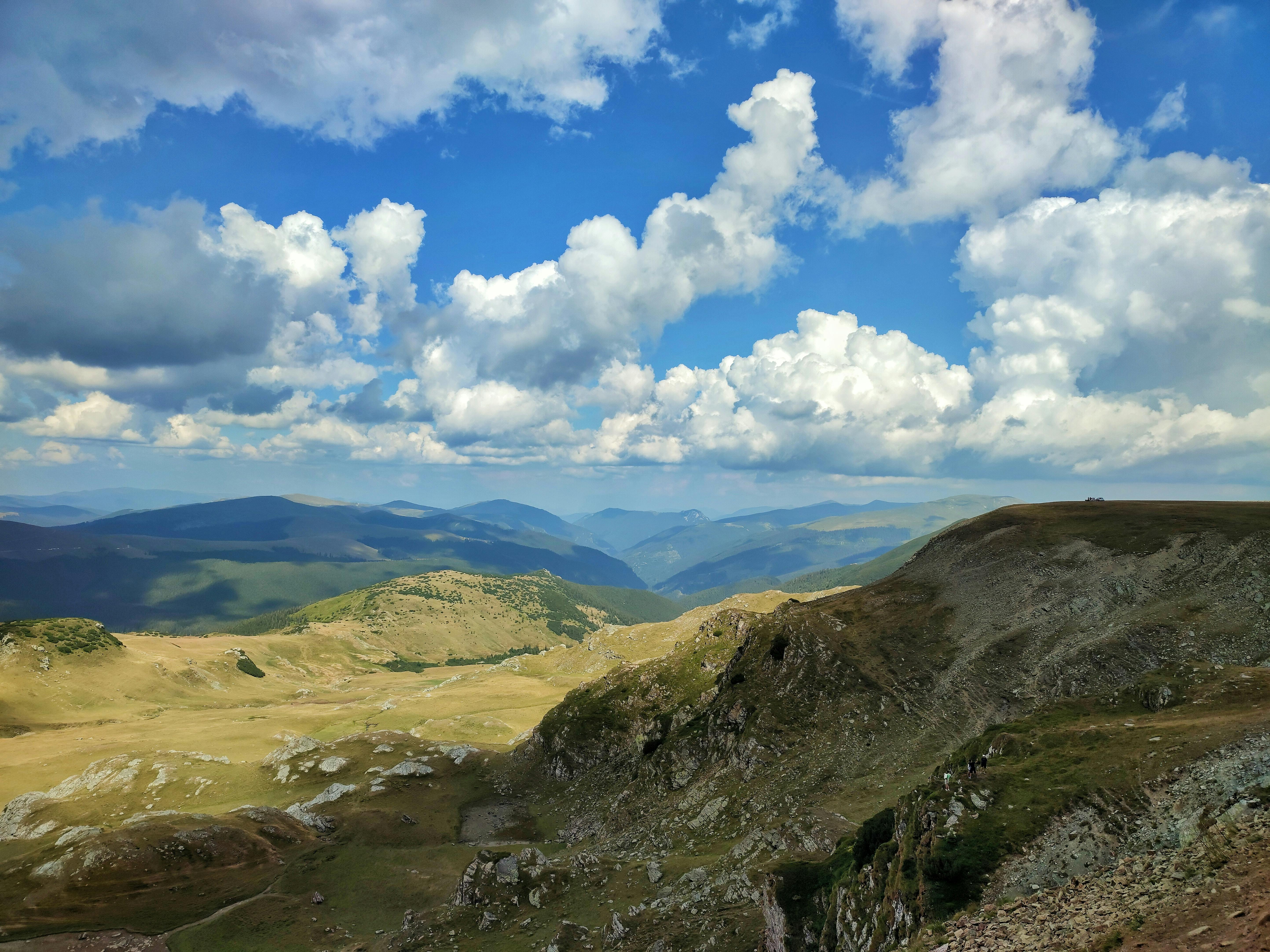 Mountain Ranges View from the Peak · Free Stock Photo