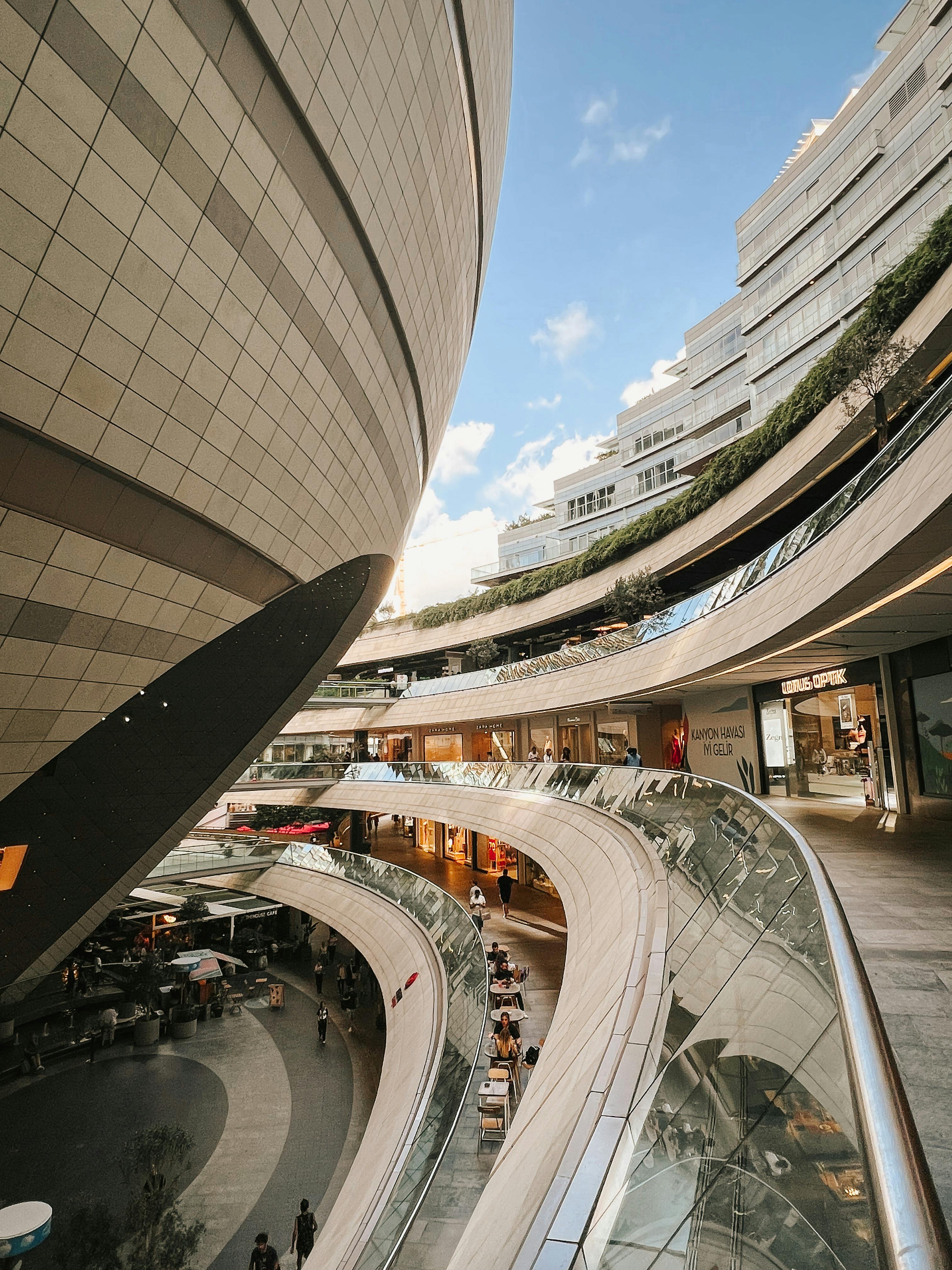 Photo of Shopping Center with Modern Architectural Design · Free Stock ...