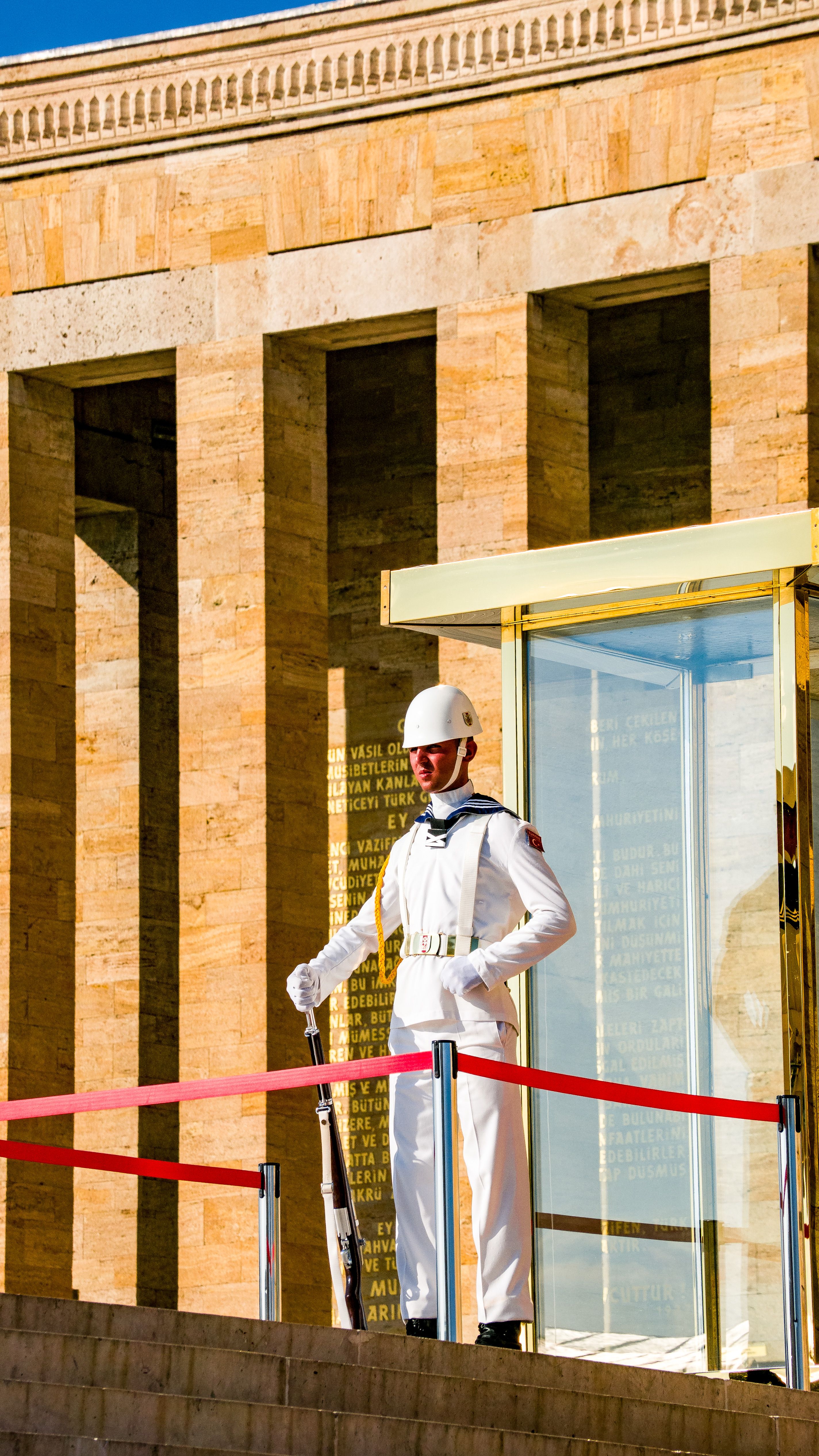 Man Standing in a Window · Free Stock Photo