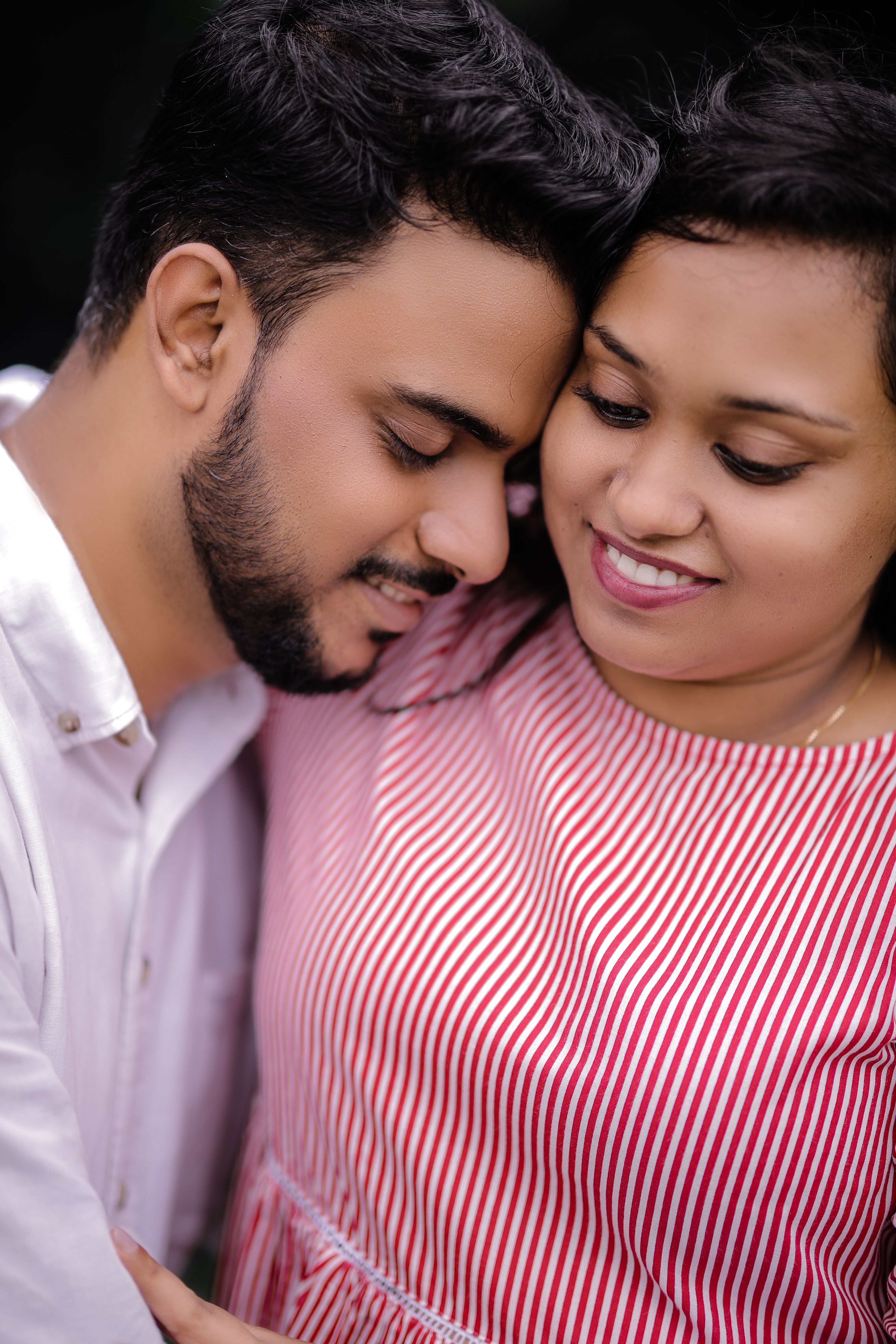 Close-Up Photo of a Happy Couple In Love · Free Stock Photo