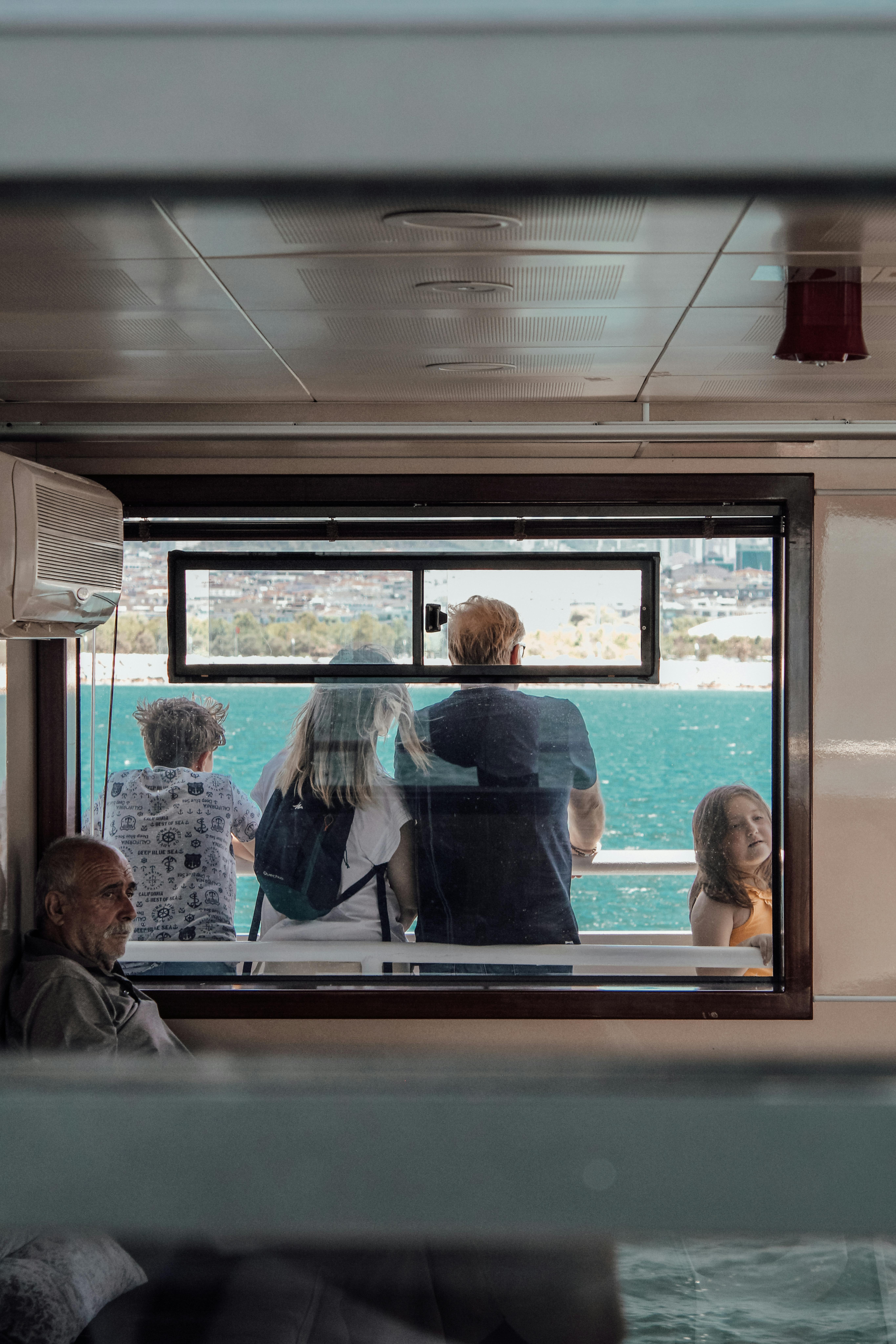 Person inside a Ferry Boat · Free Stock Photo