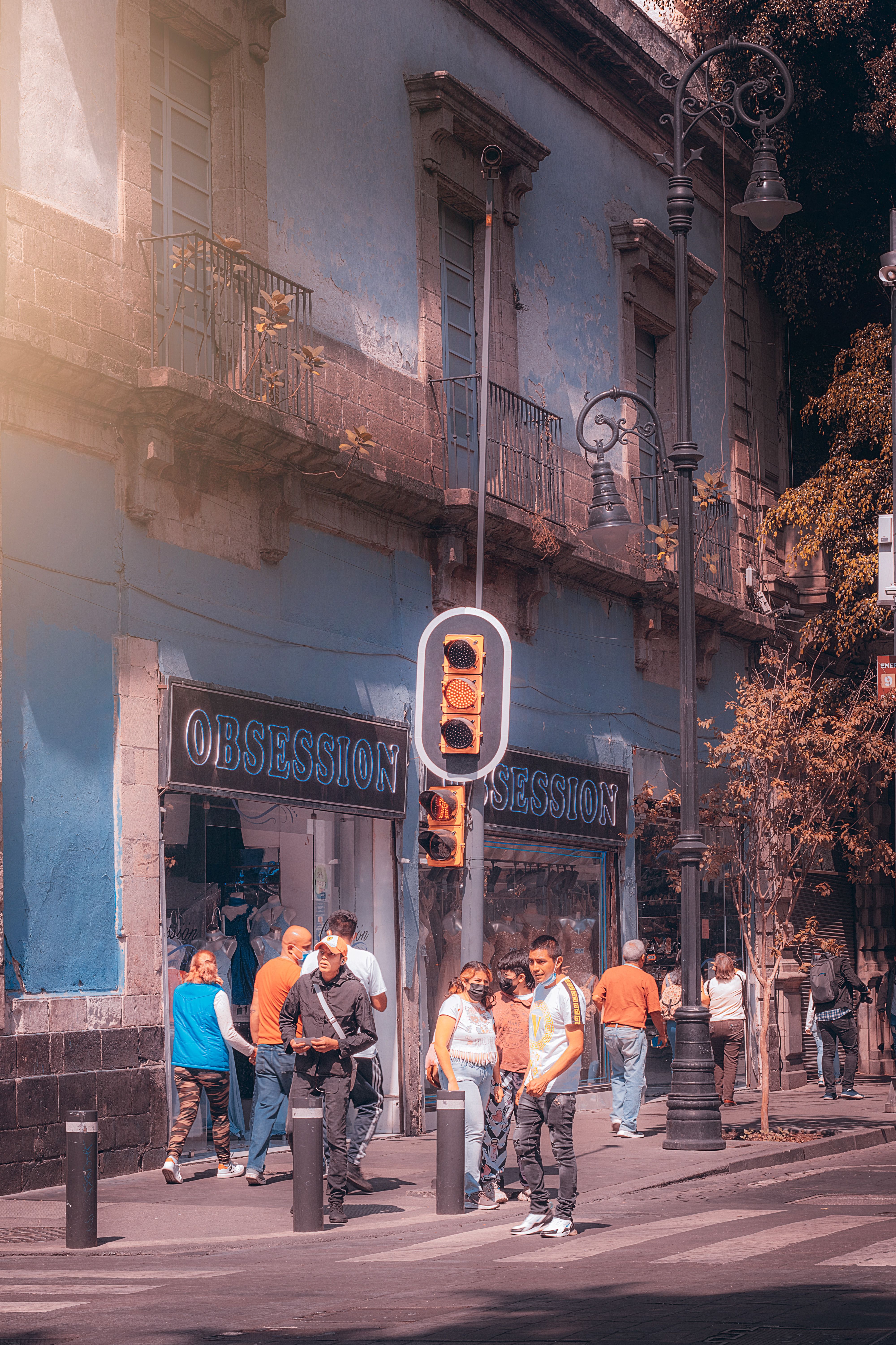 Man Crossing The Street · Free Stock Photo