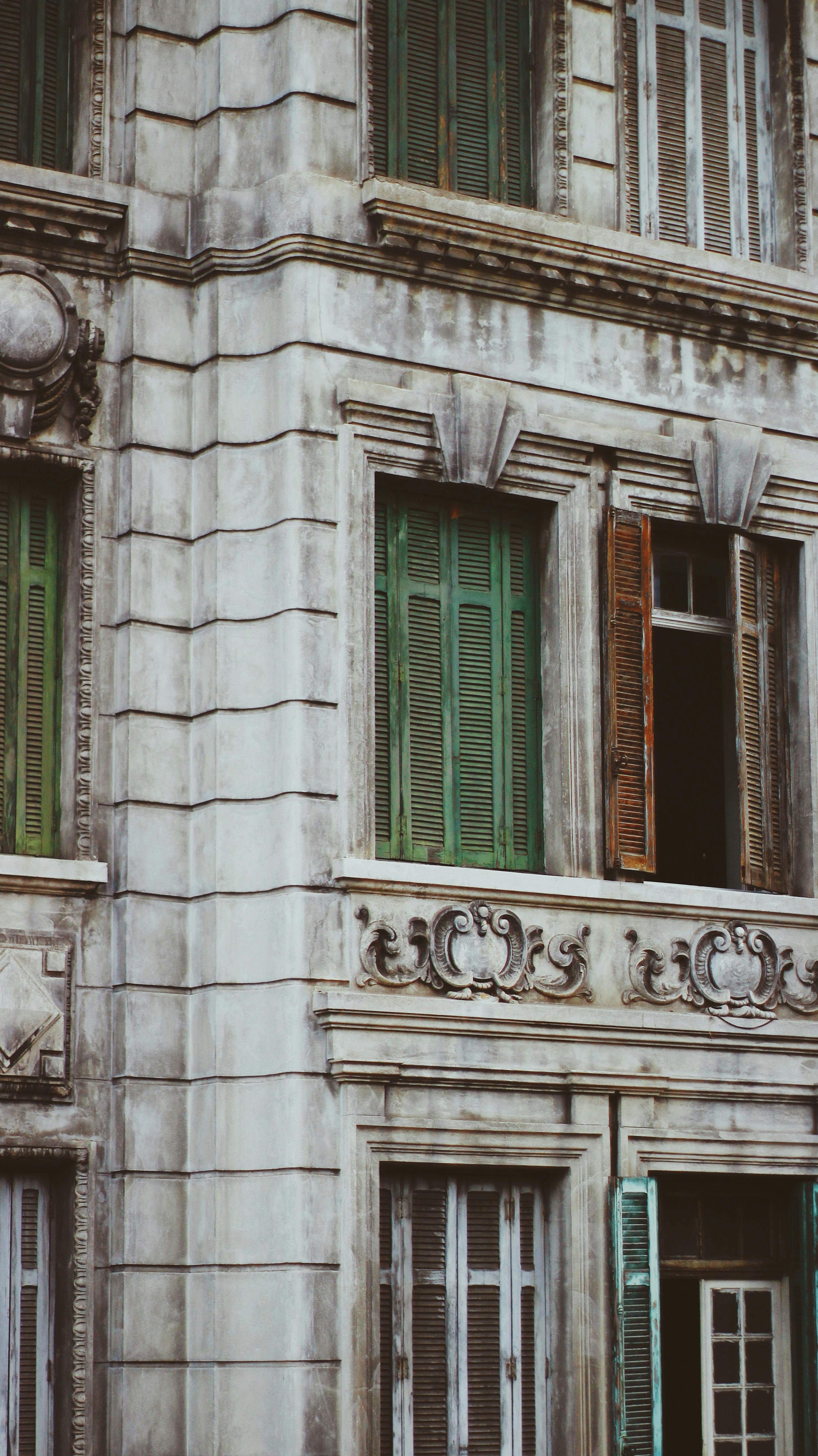 Building with Metal Roller Shutter · Free Stock Photo