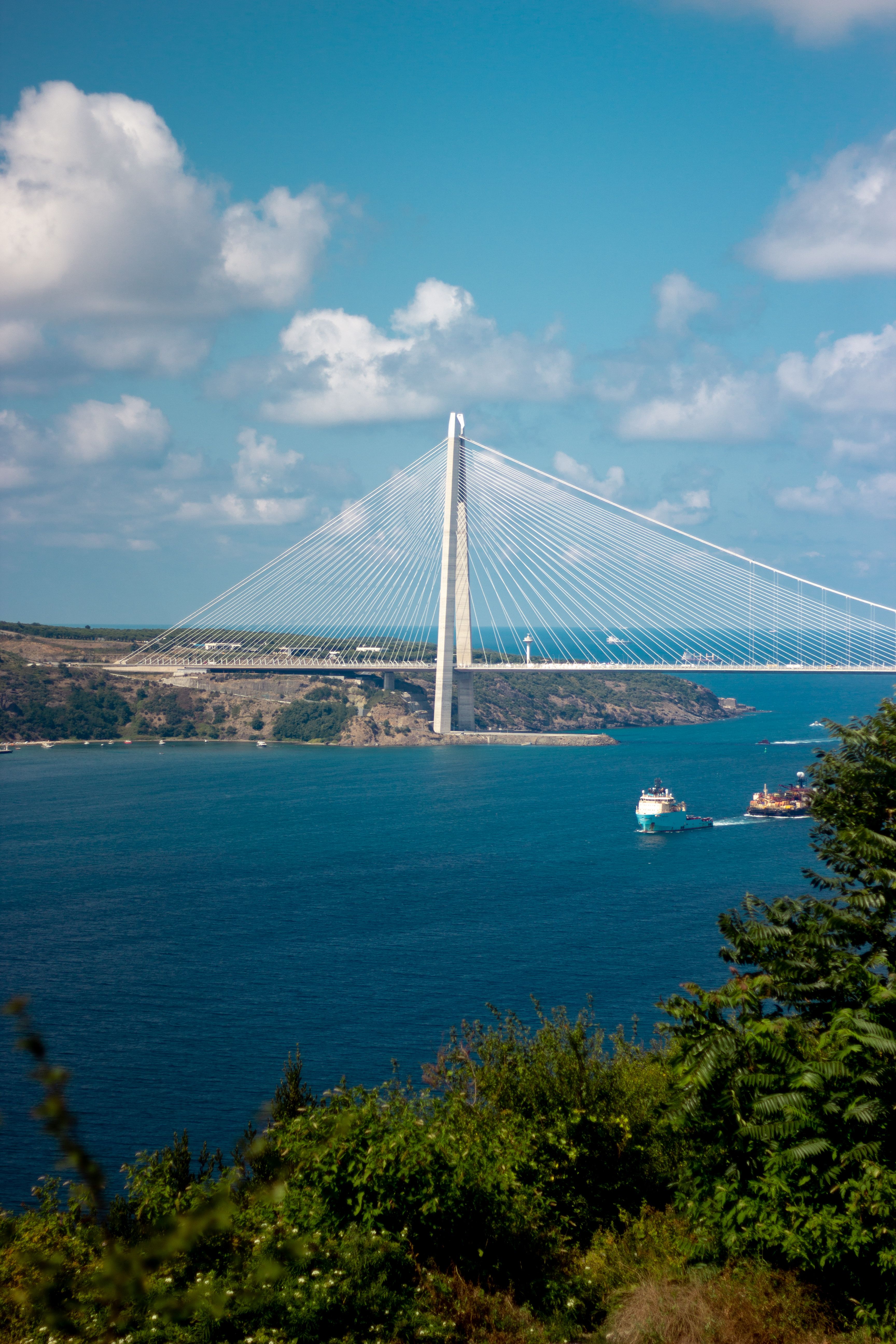 A View of the Yavuz Sultan Selim Bridge in Turkey · Free Stock Photo