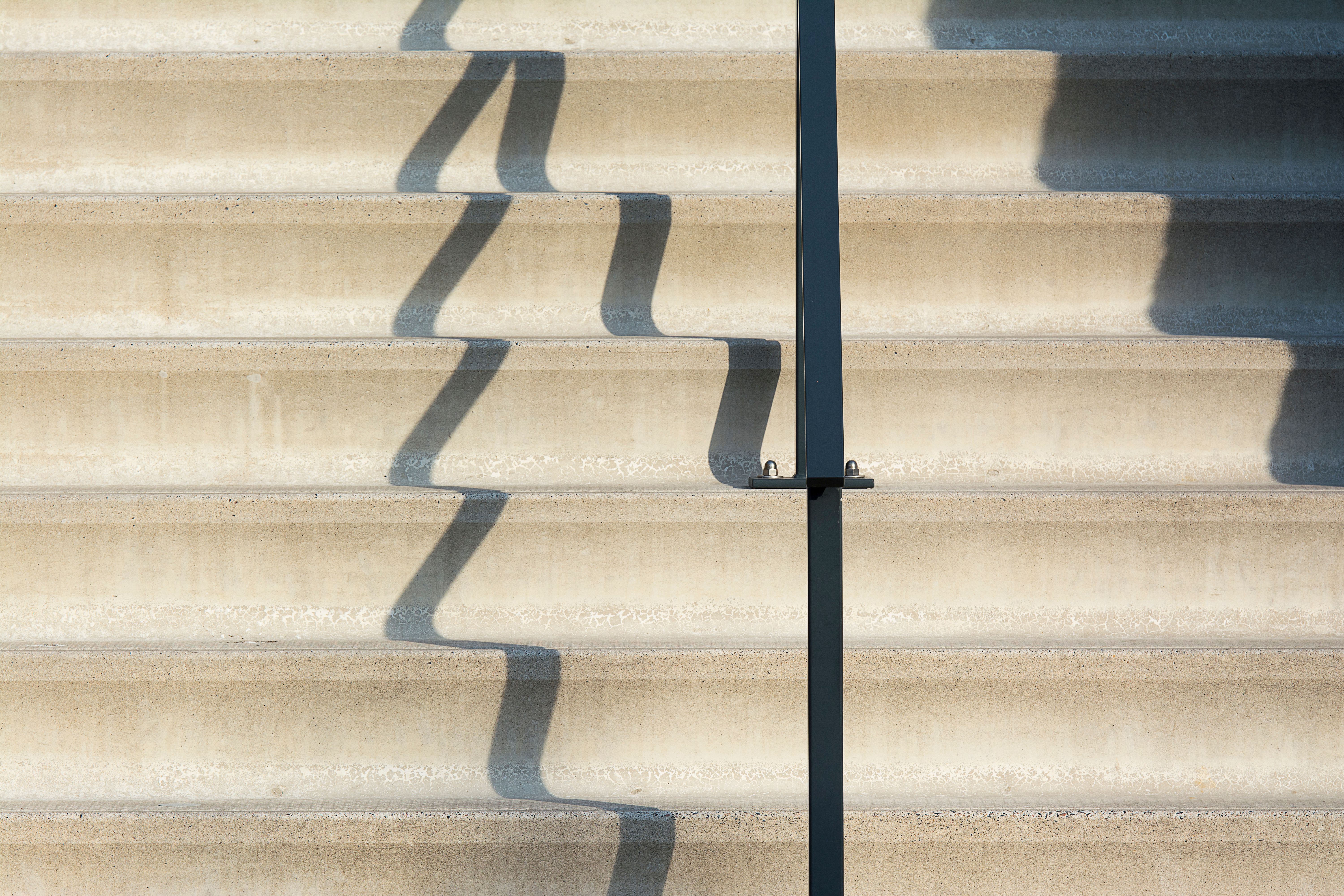 Concrete Steps with Shadow · Free Stock Photo
