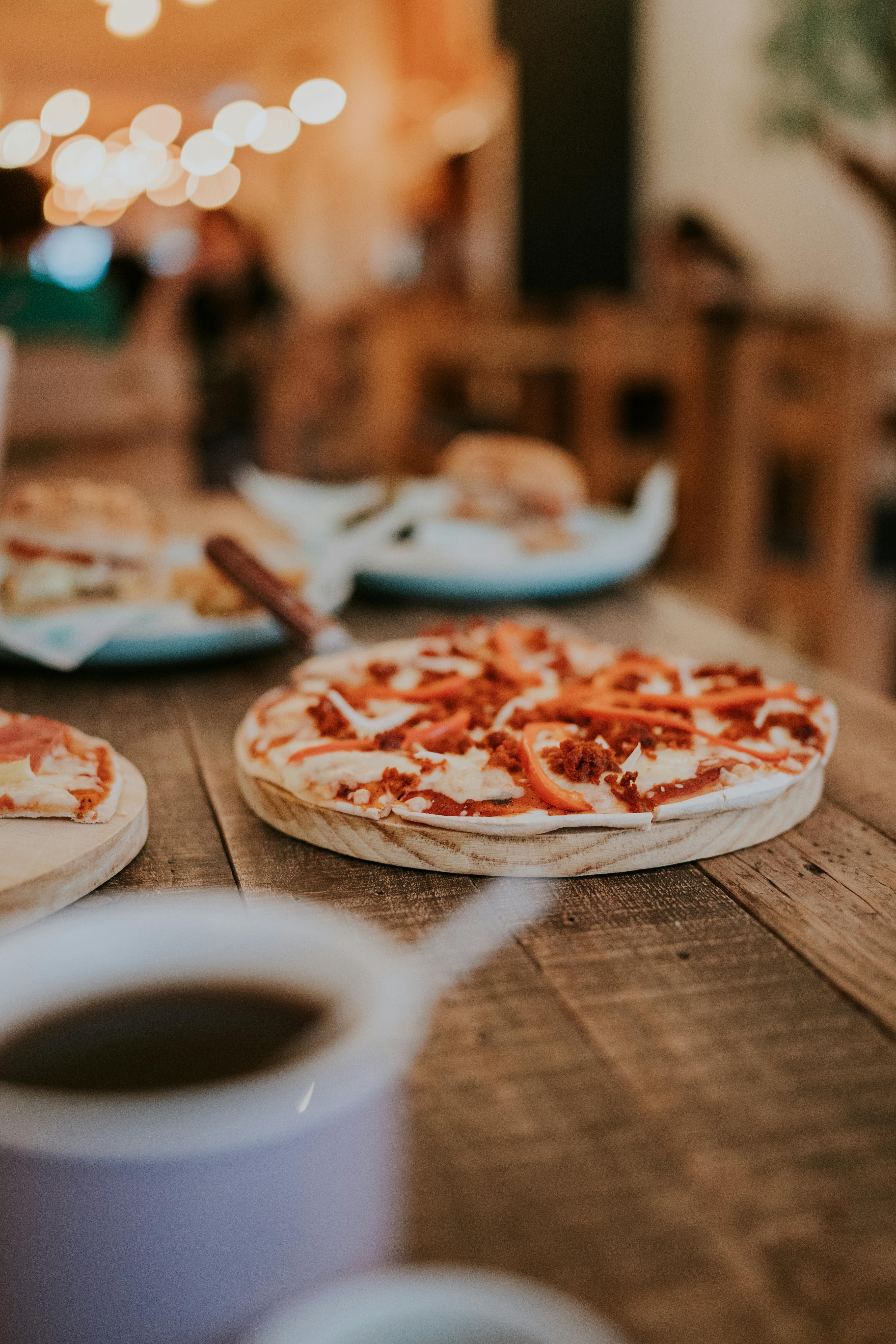 Pizza on Table · Free Stock Photo