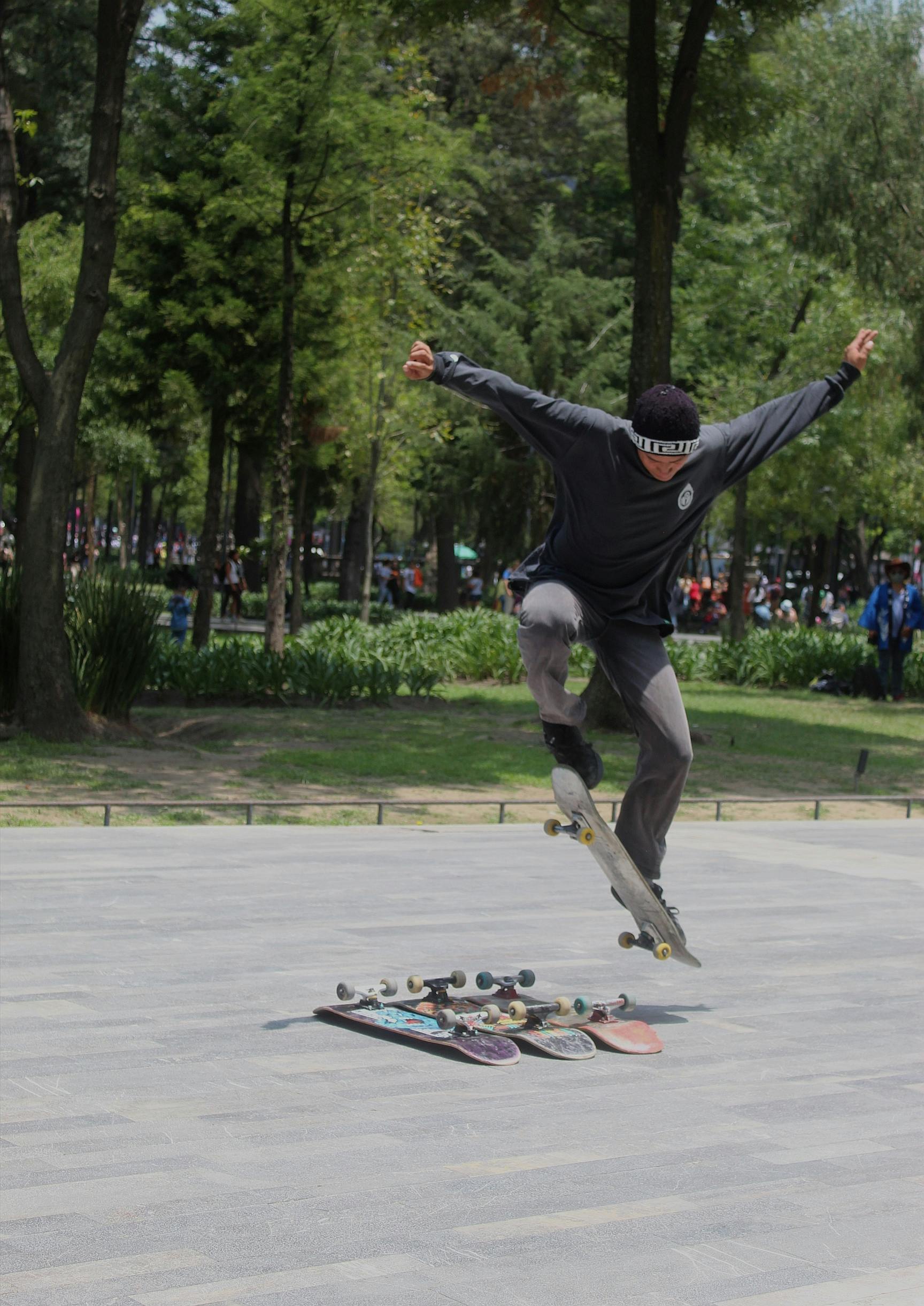 A Man Riding a Skateboard · Free Stock Photo