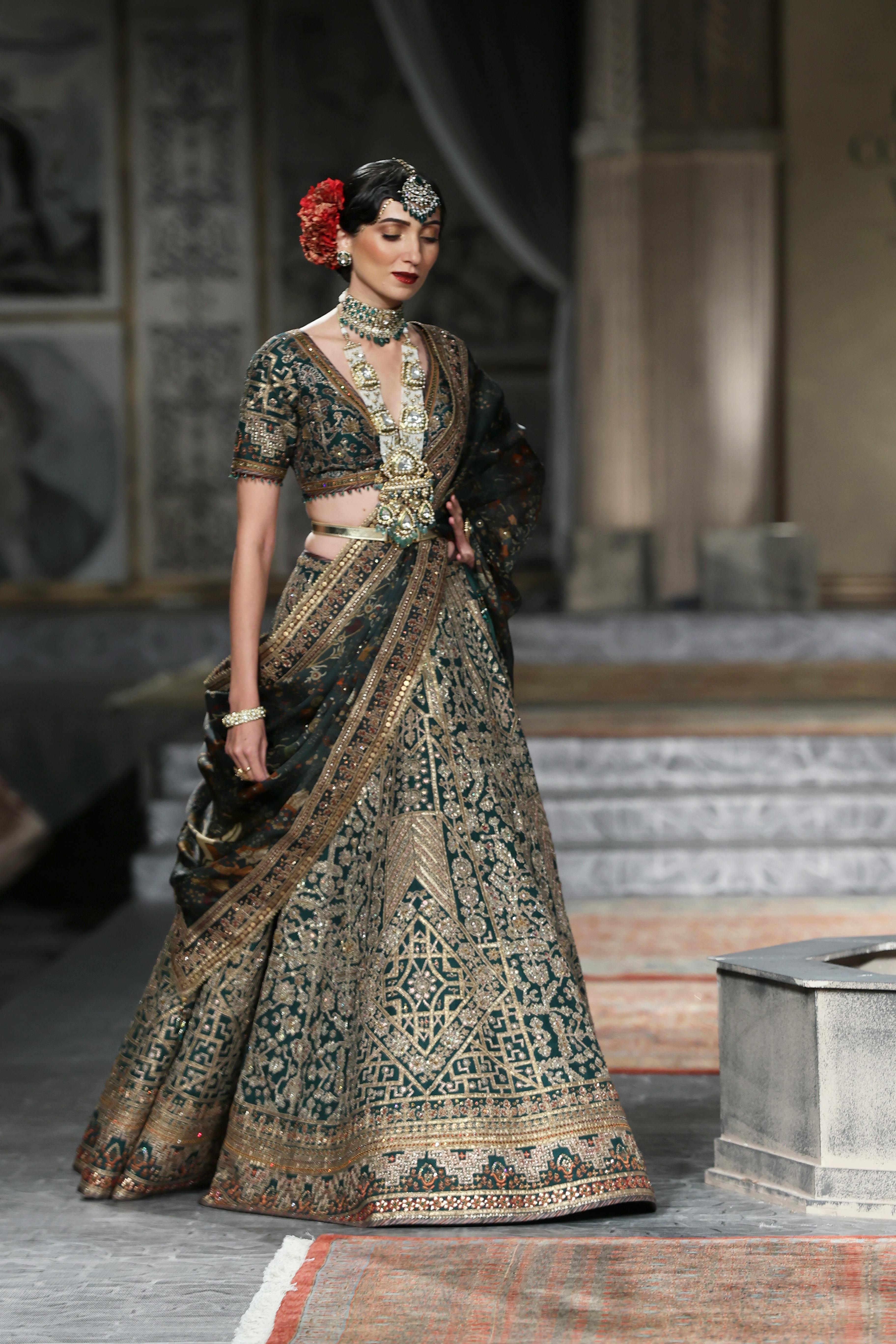 Woman Touching Gold Necklace · Free Stock Photo