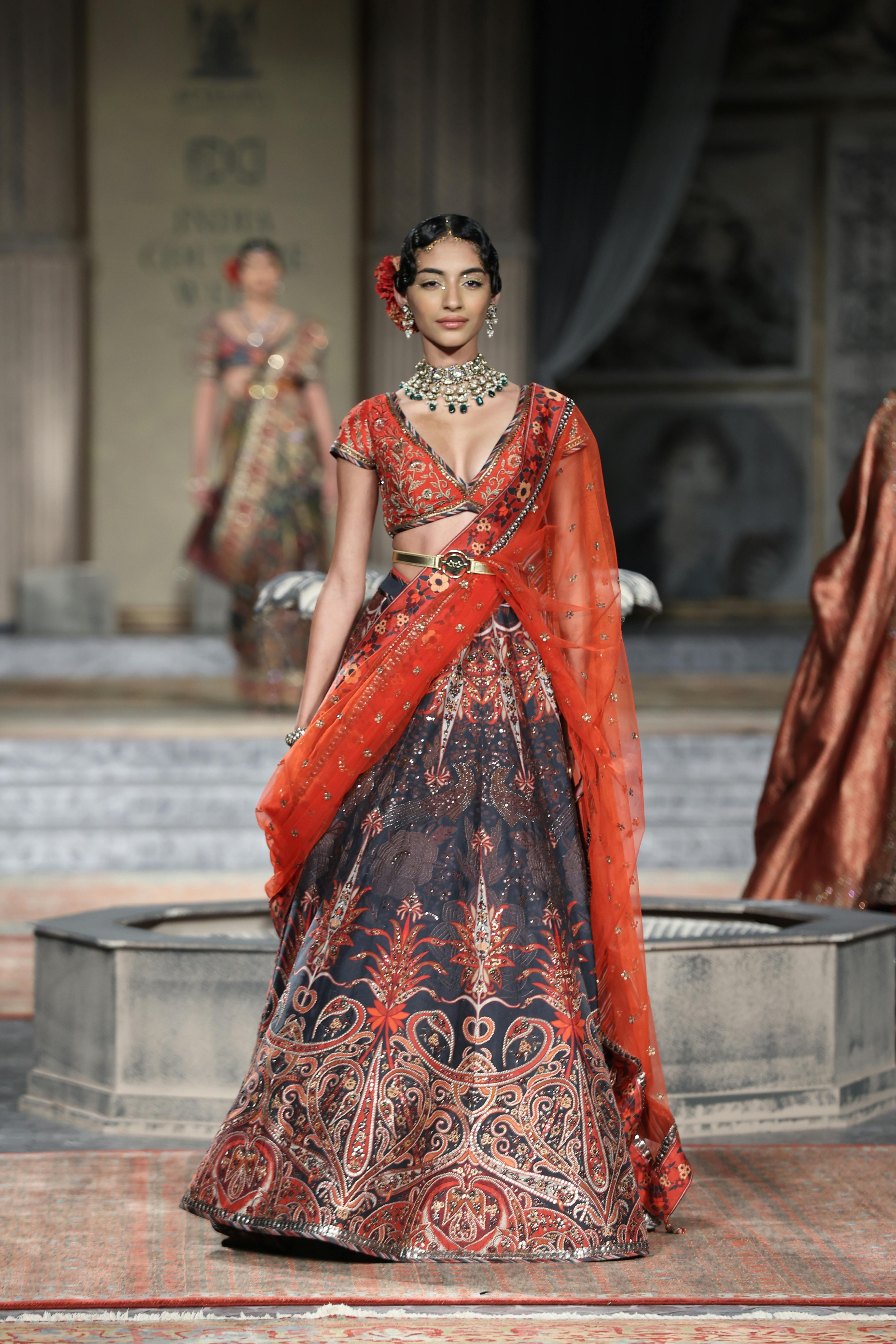 Model in Traditional Dress · Free Stock Photo