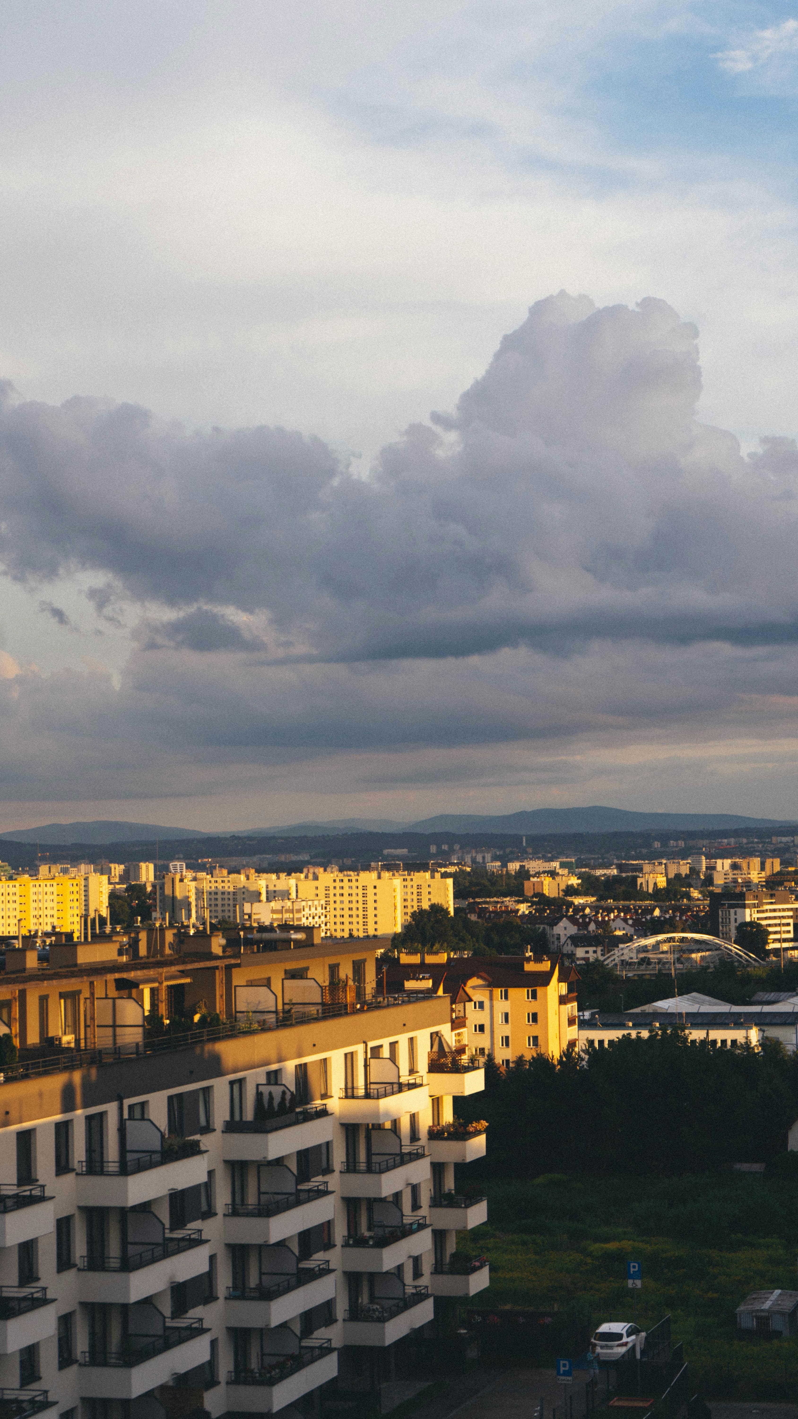 Cityscape Seen Through Apartments Window · Free Stock Photo