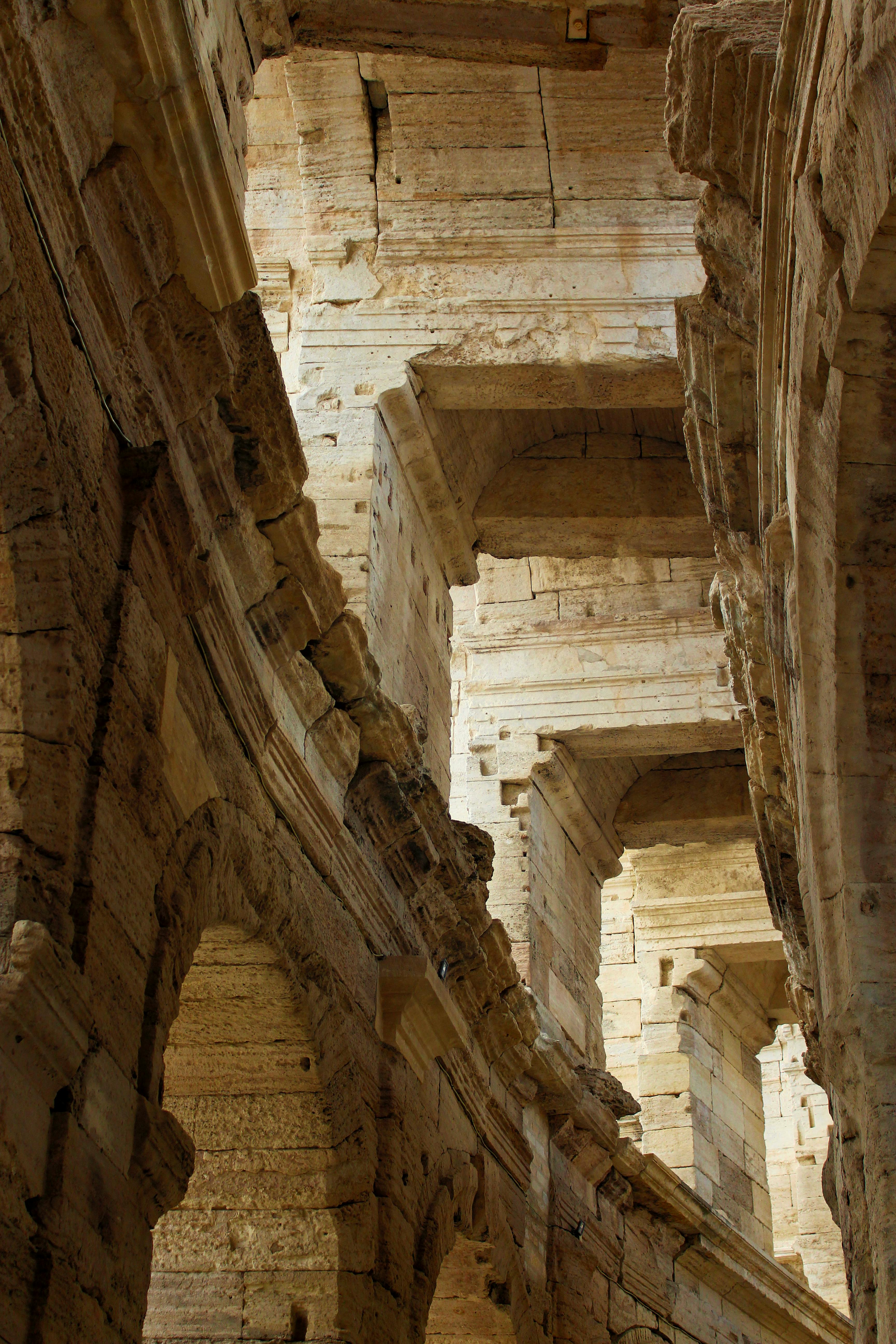 Ceiling in an Ancient Temple · Free Stock Photo