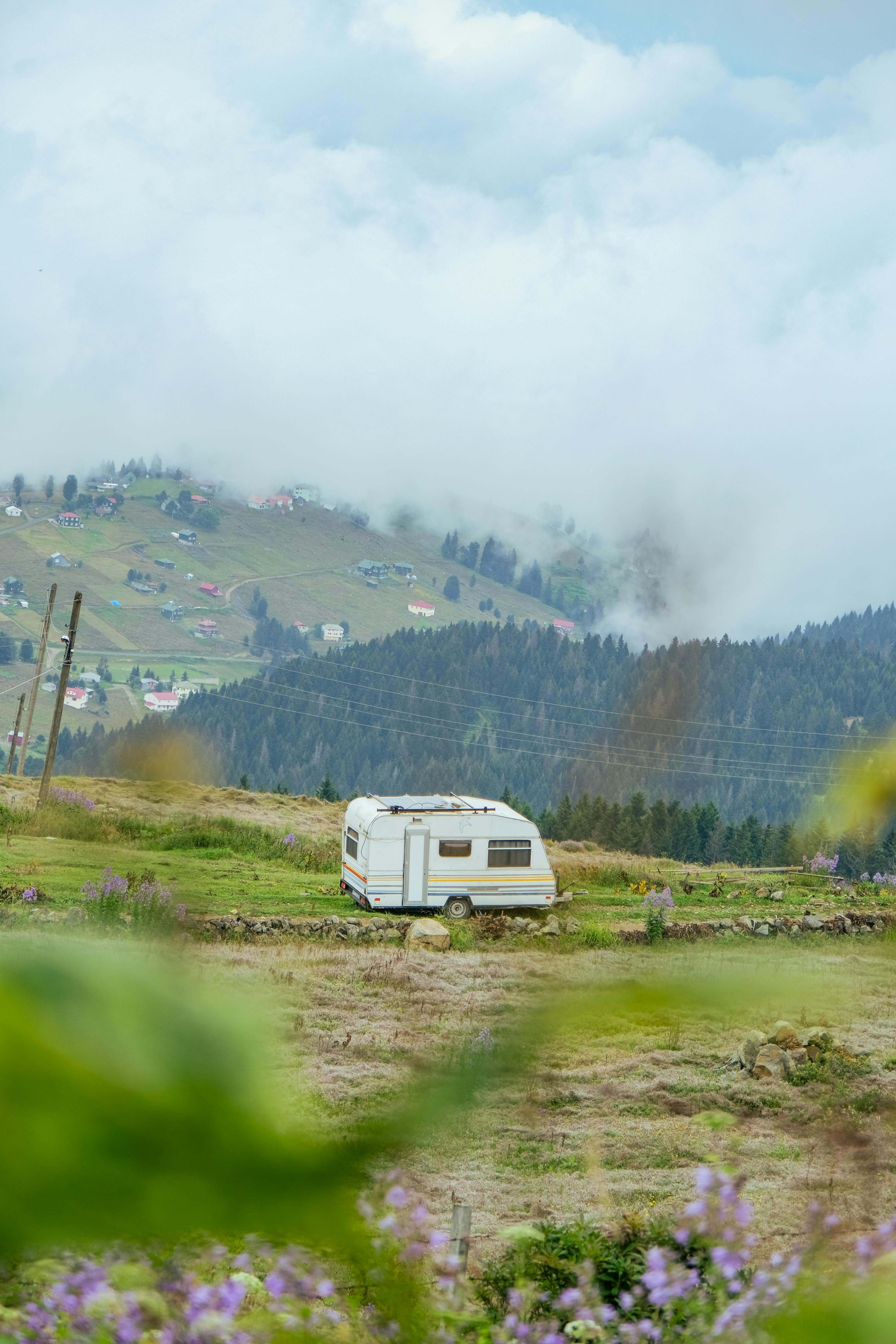 A Parked Caravan · Free Stock Photo
