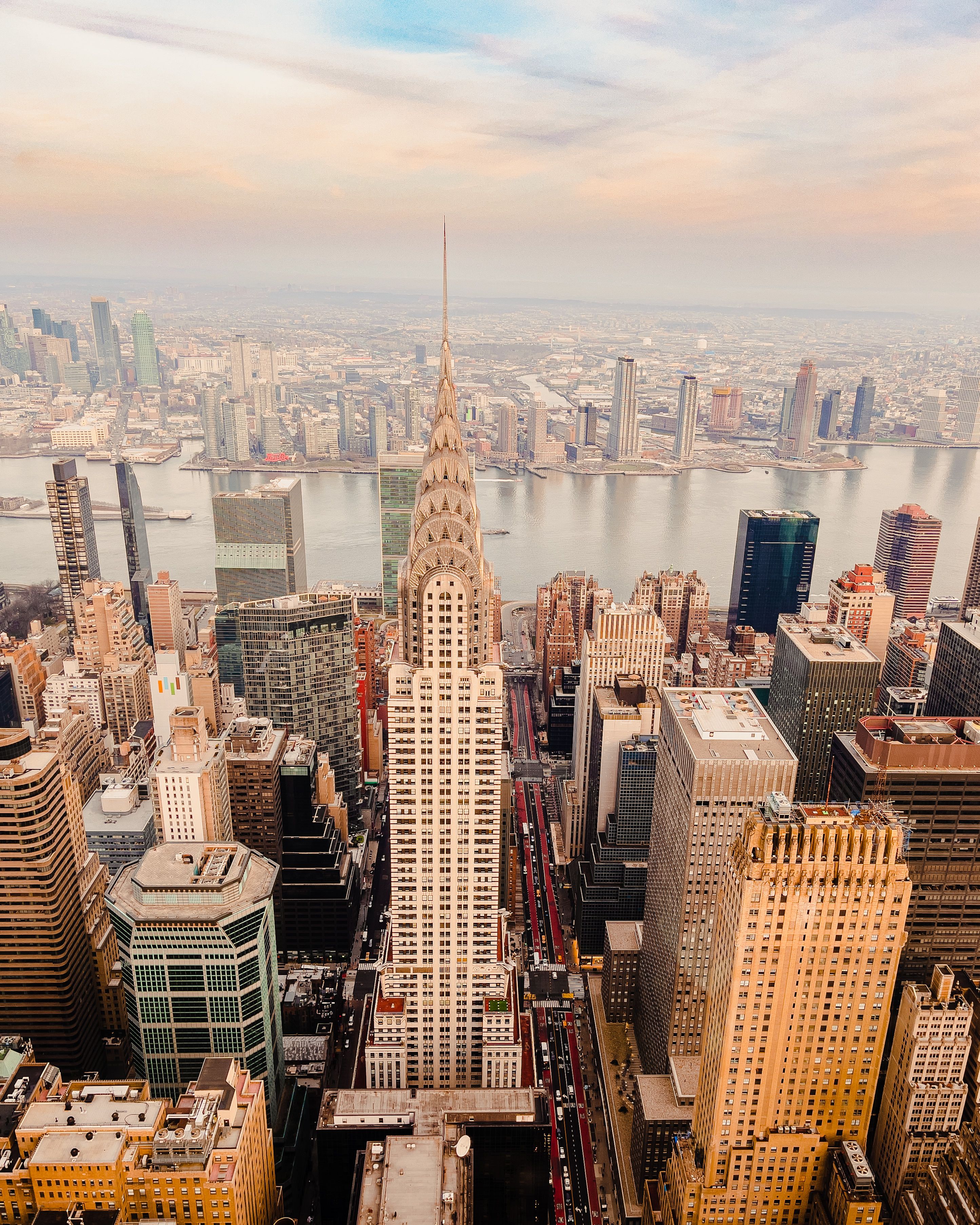 Aerial View of City Buildings · Free Stock Photo