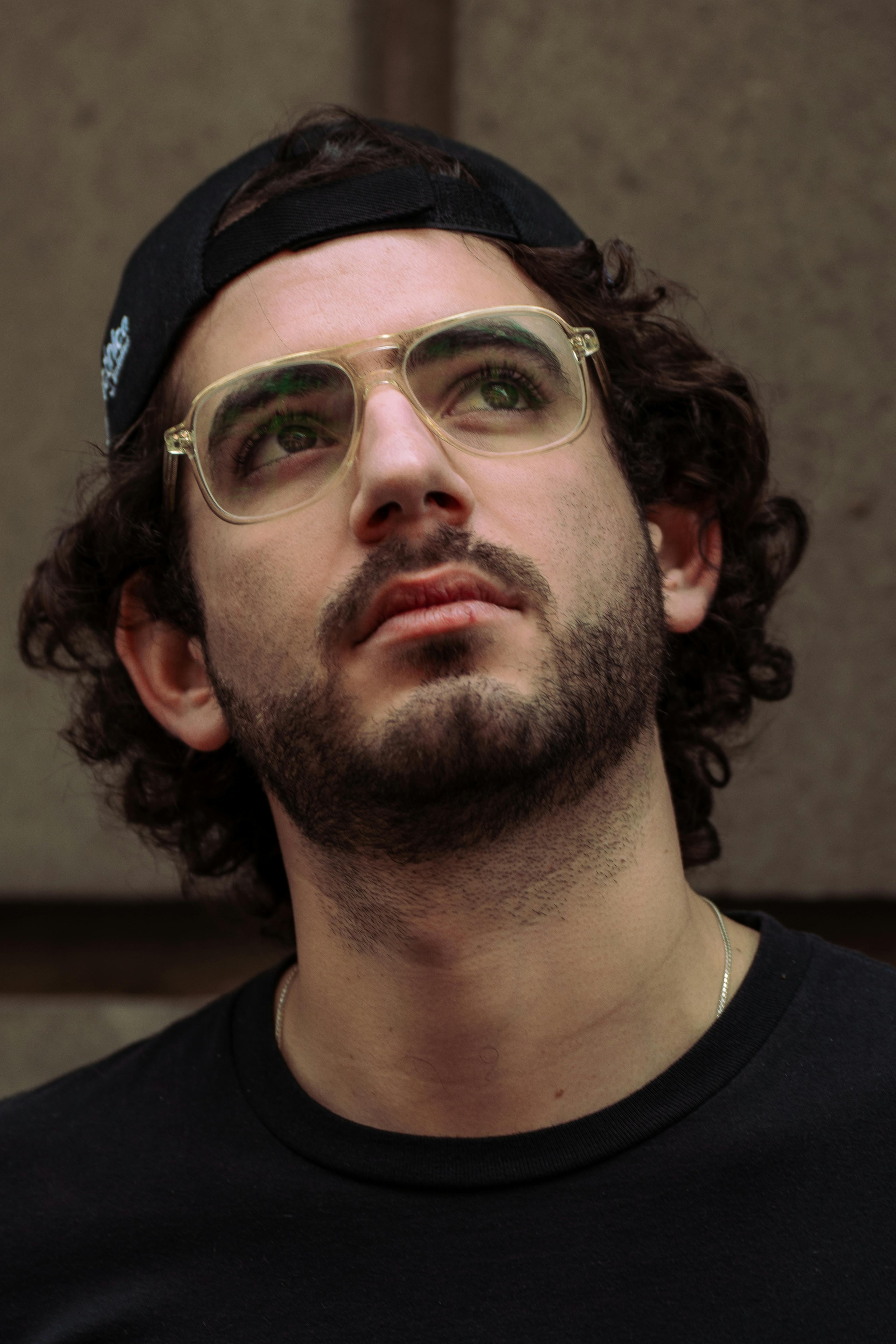 A Bearded Man's Head · Free Stock Photo