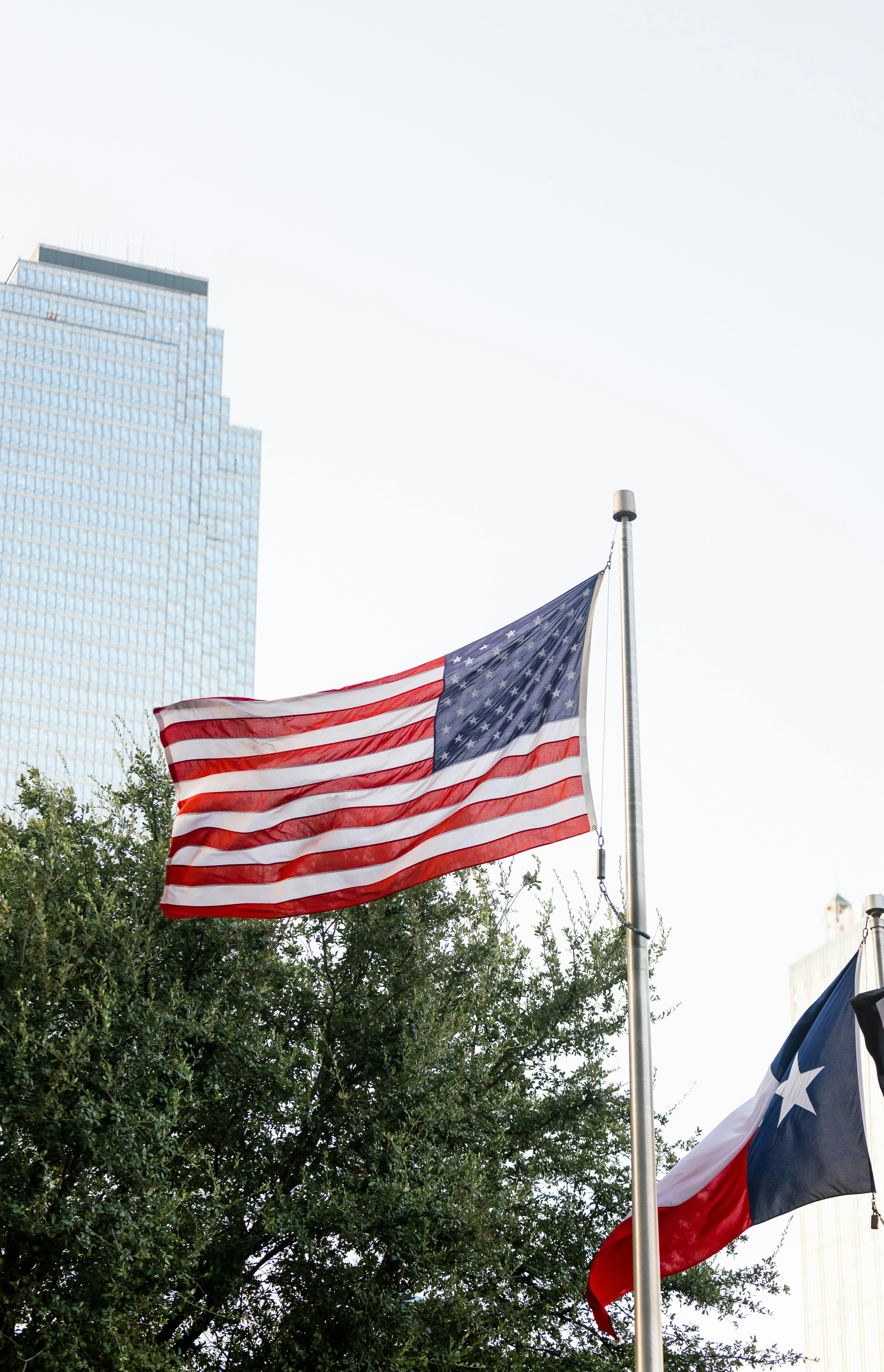 American Flag on a Flag Pole · Free Stock Photo