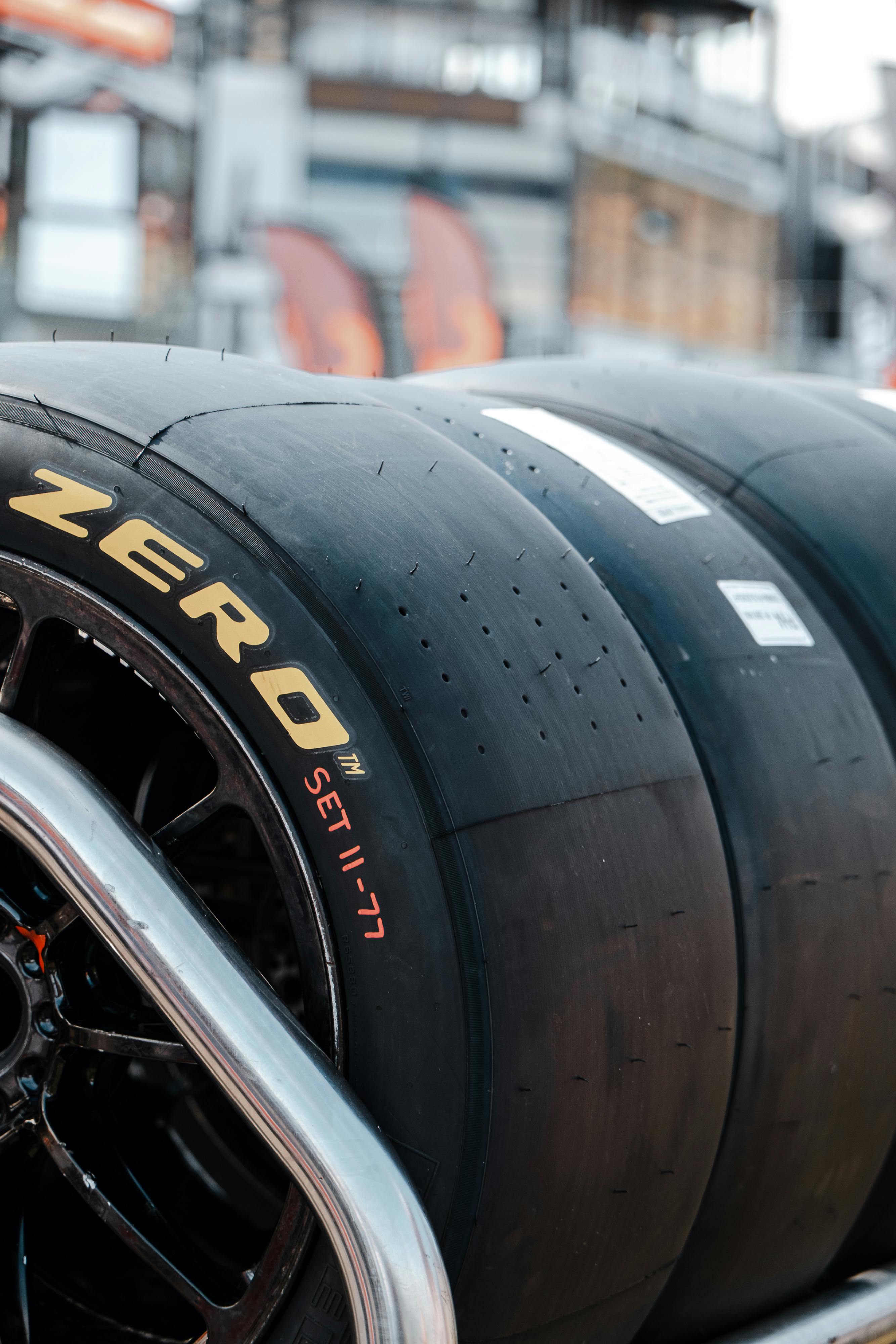 Close-Up Photo of Slick Tires · Free Stock Photo