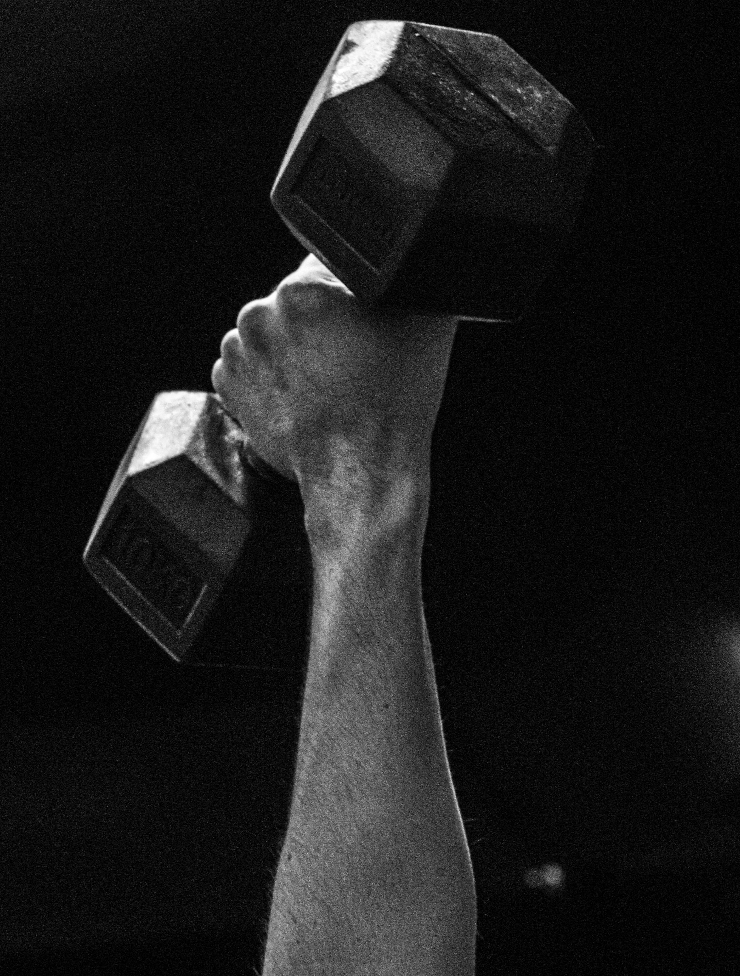 Round Weights on Stands · Free Stock Photo