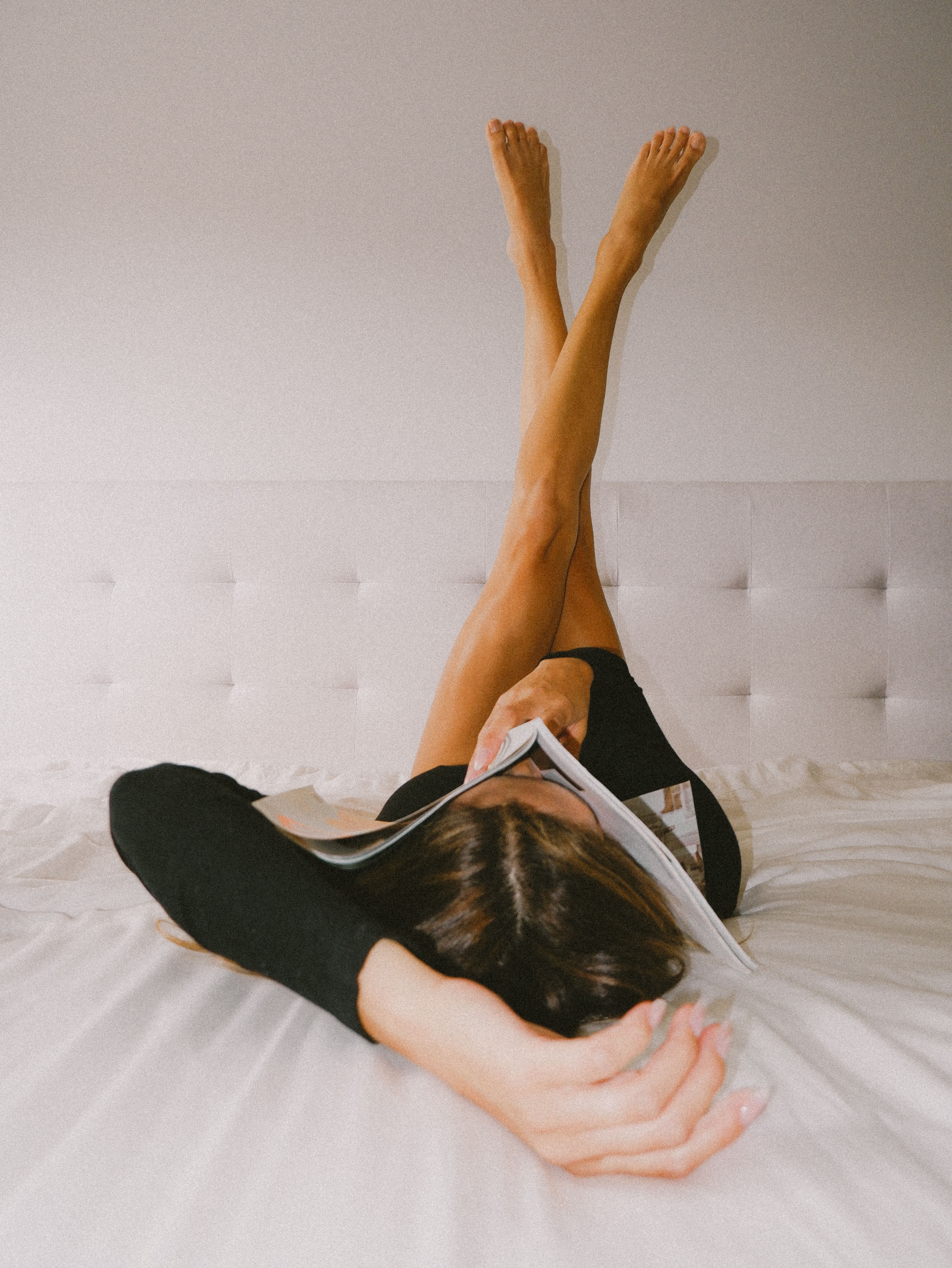 Laying Down Crossed Legs Photos, Download The BEST Free Laying Down ...