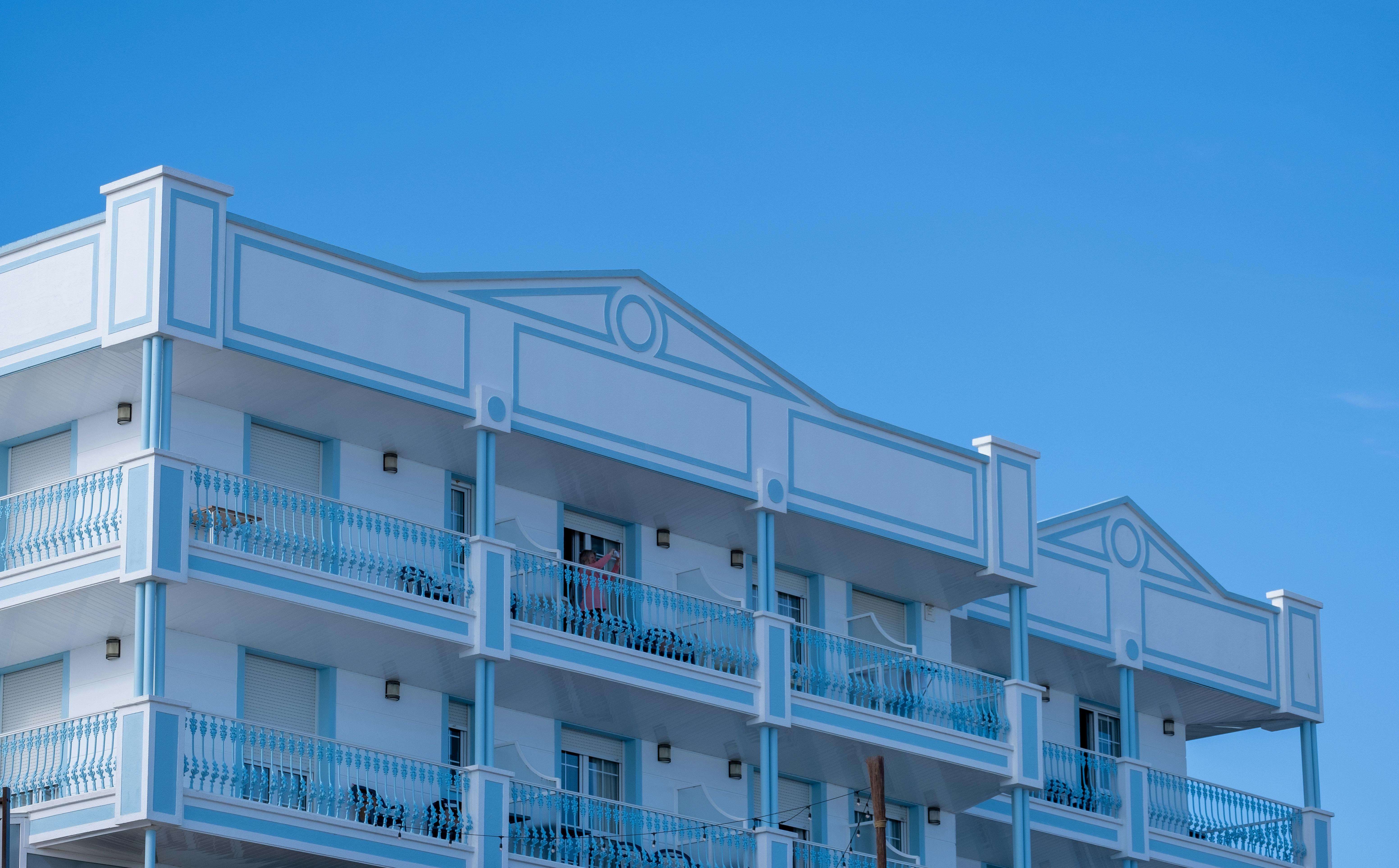 Multi-colored Concrete Building · Free Stock Photo