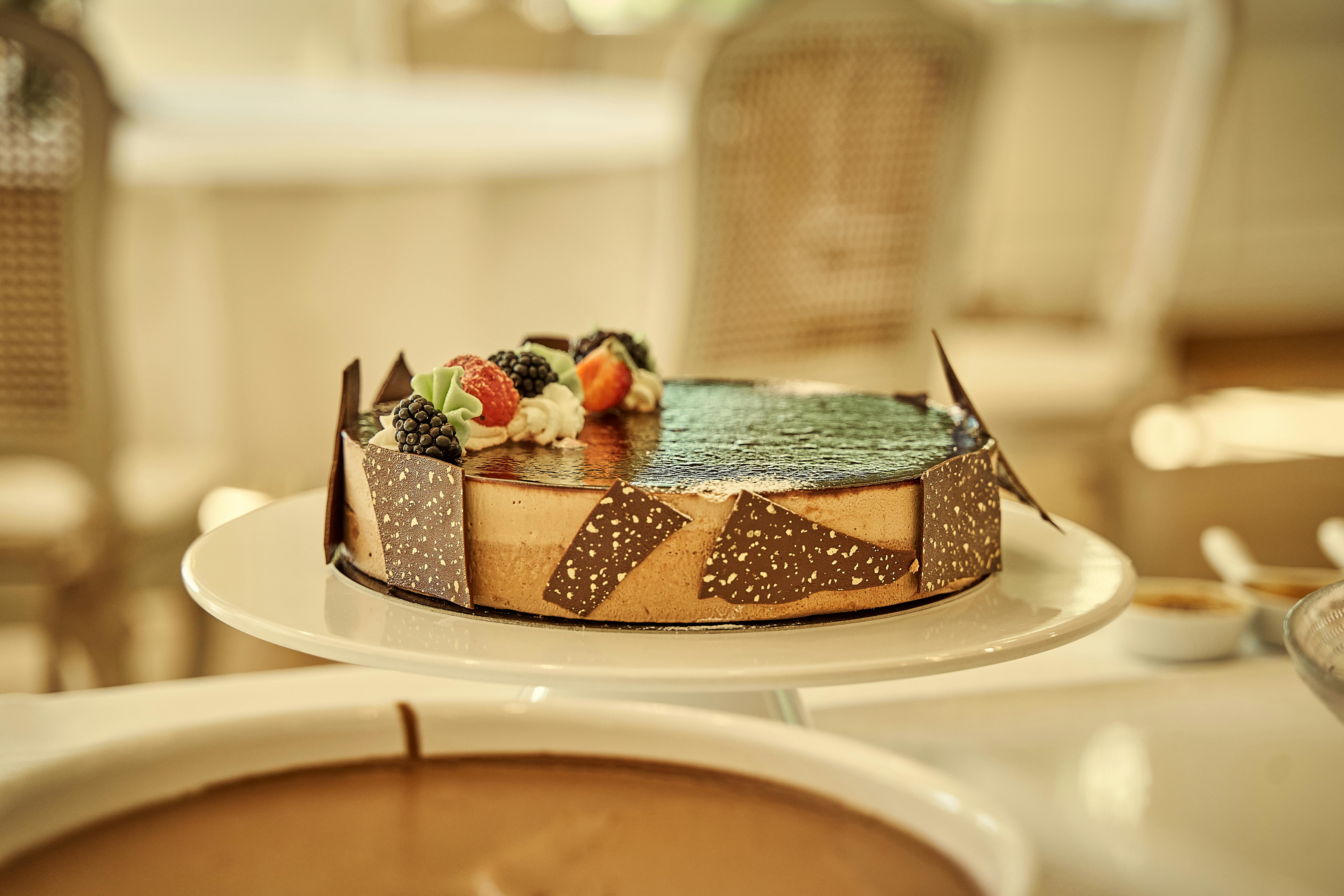 Close-up of a Cake with Decorations · Free Stock Photo