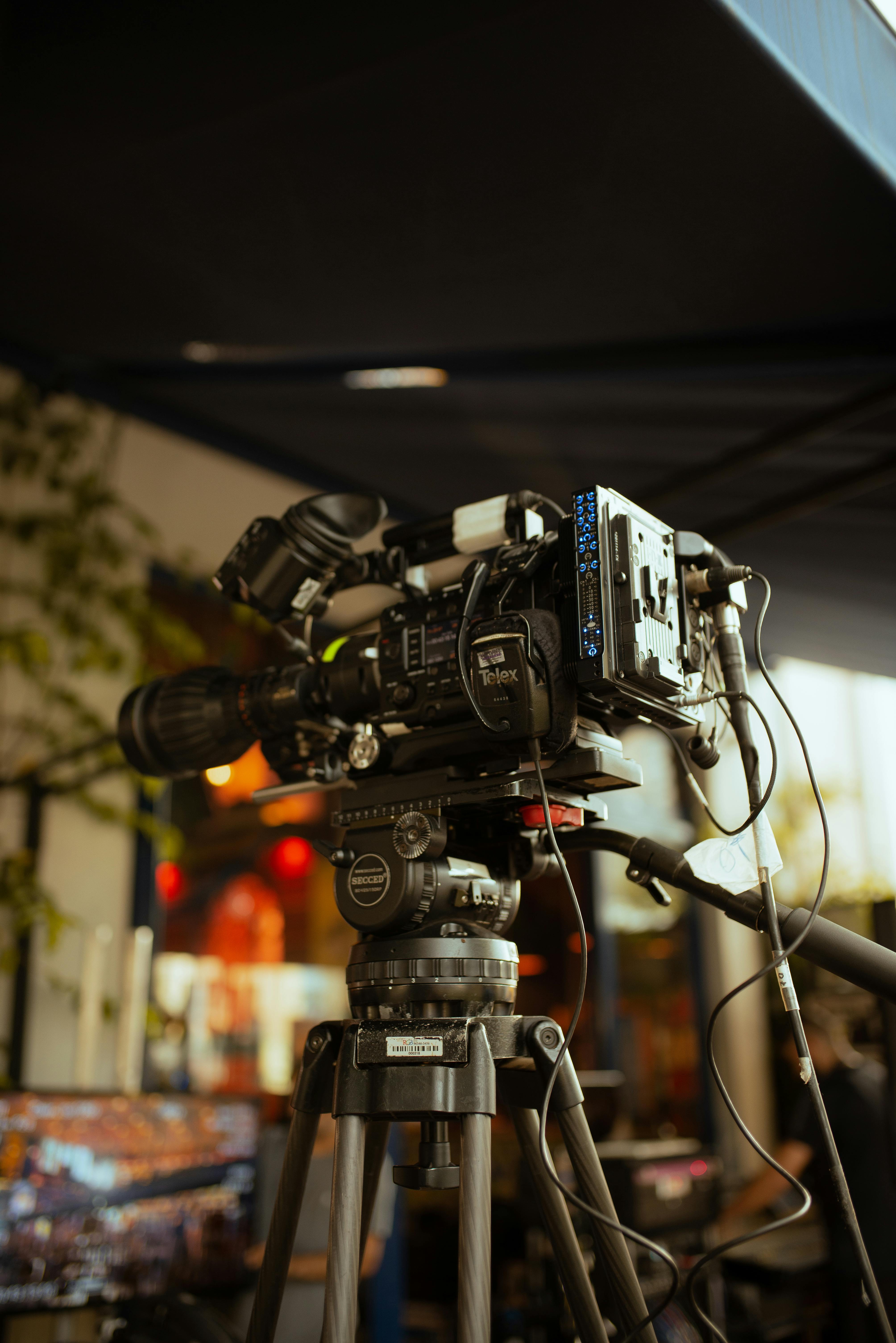 Close-up Photo of a Video Camera · Free Stock Photo