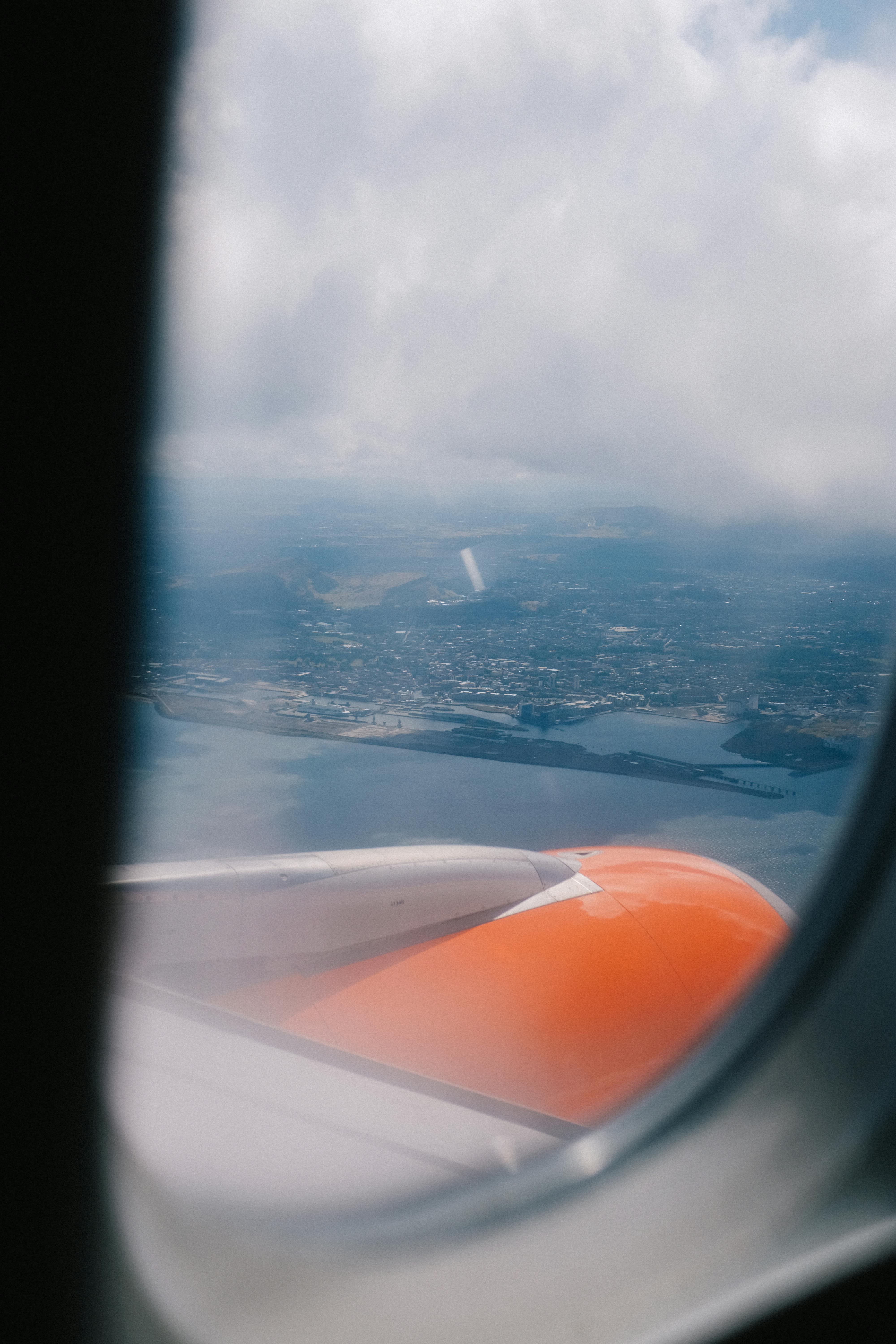 Glass Window of an Airplane · Free Stock Photo