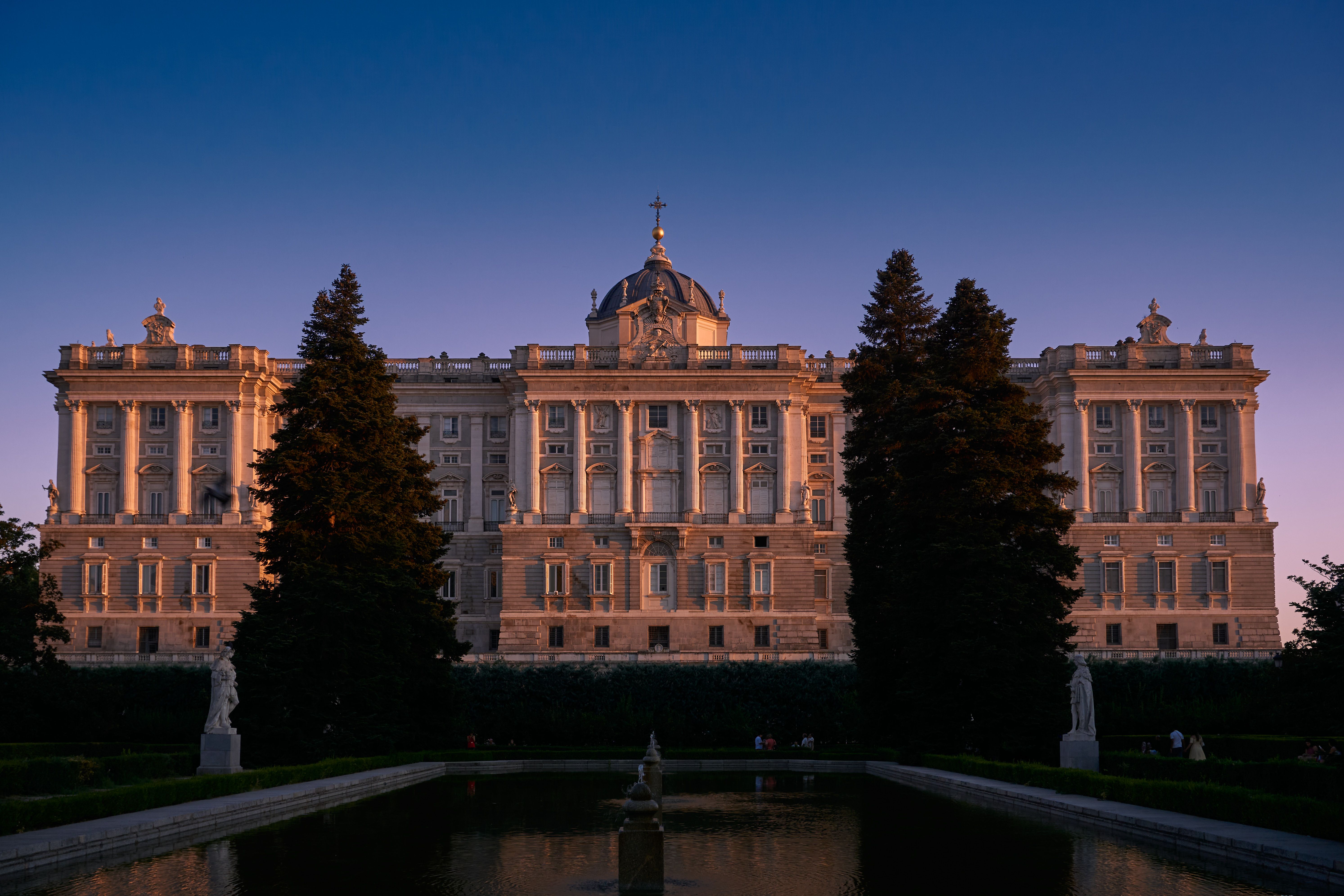 Facade of Royal Palace in Madrid, Spain · Free Stock Photo