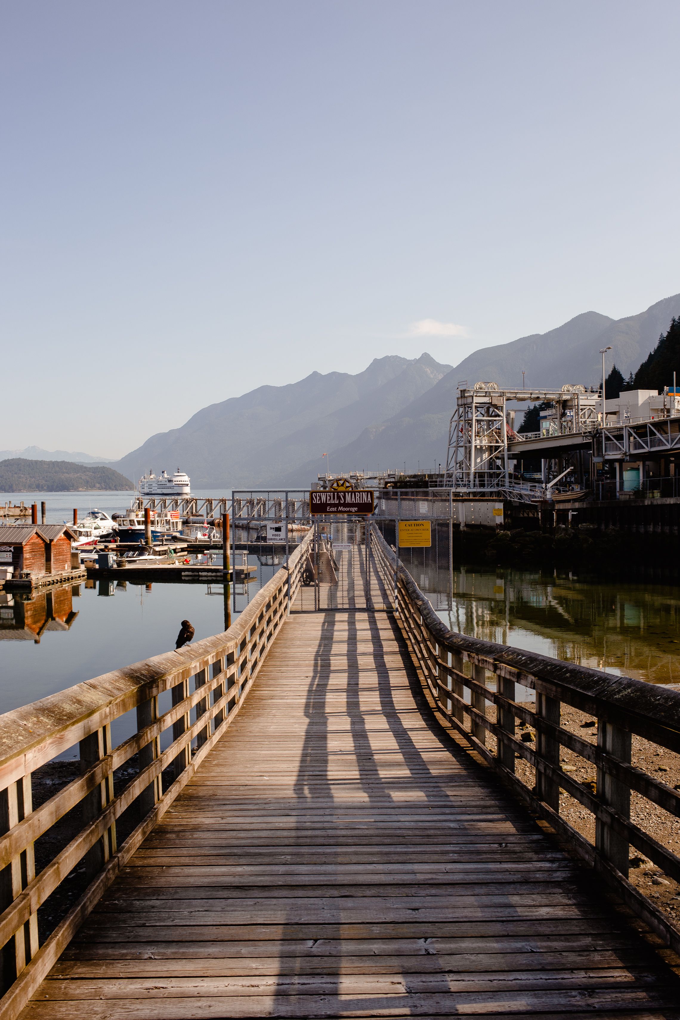 Wooden Pier in City Seashore · Free Stock Photo