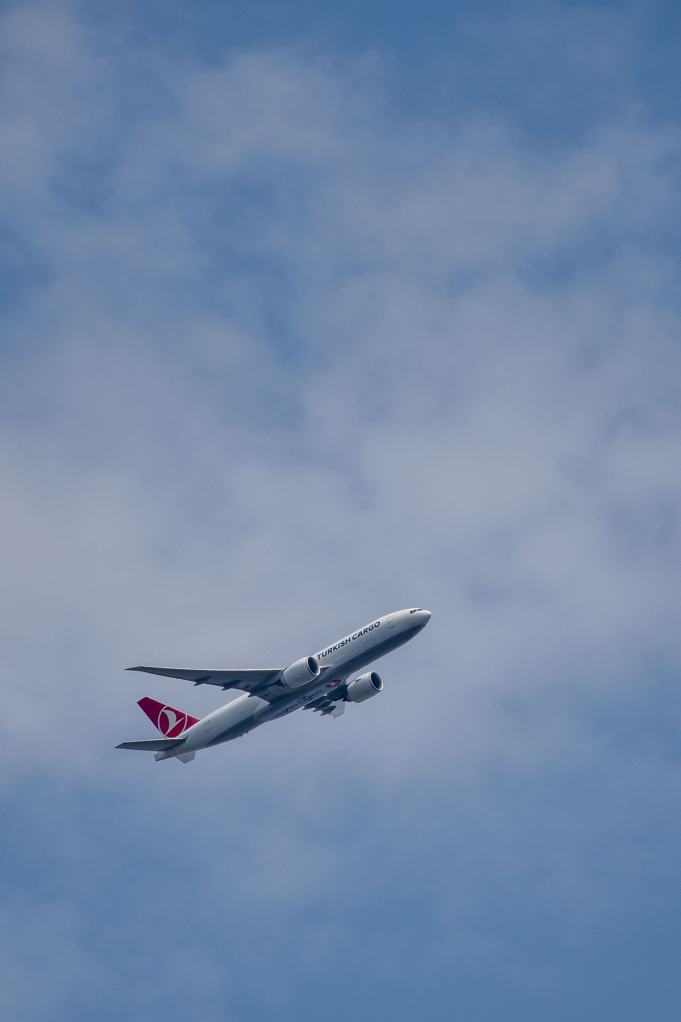 An Airplane in the Sky · Free Stock Photo