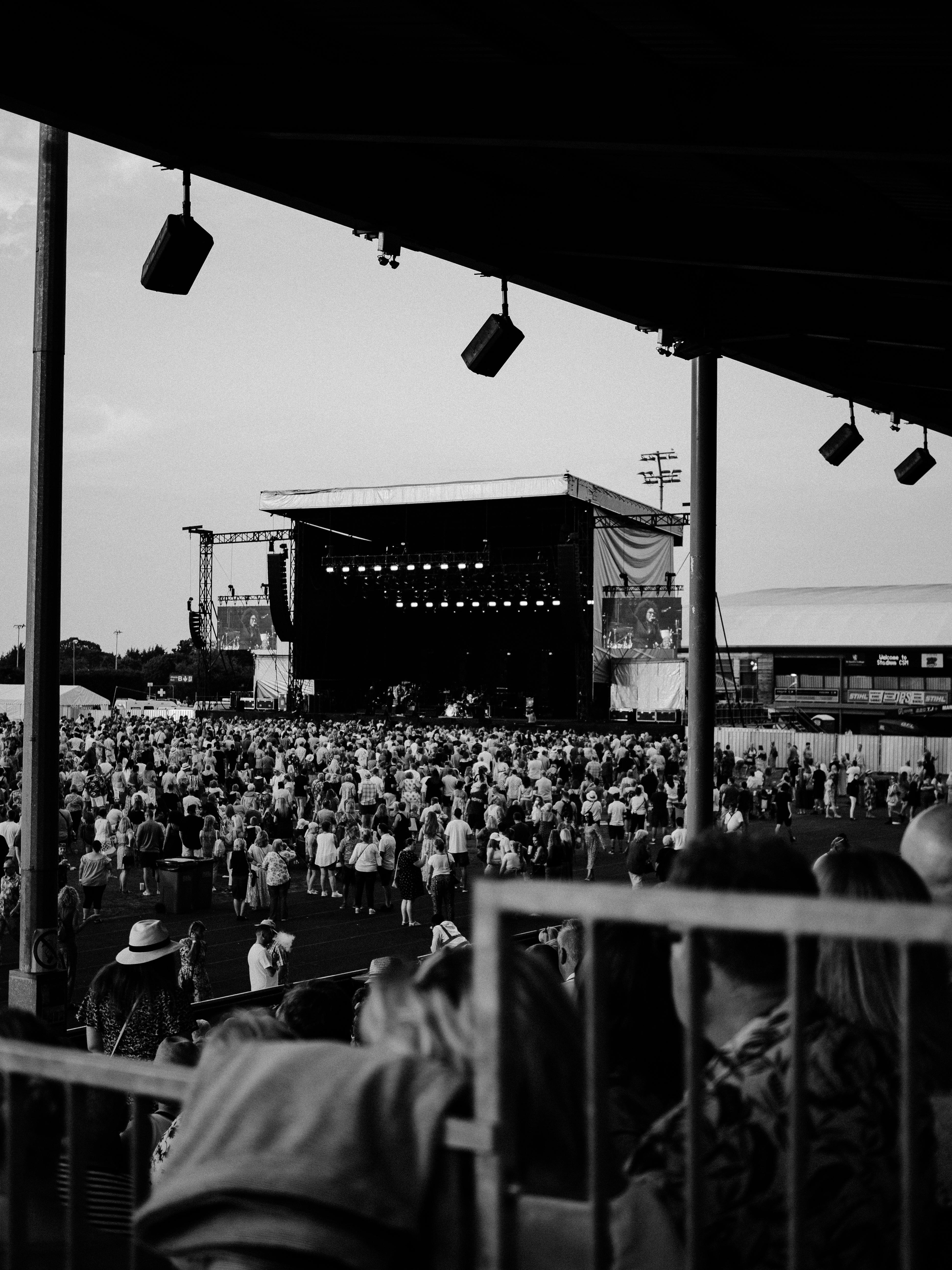 Crowd of People During an Outdoor Concert · Free Stock Photo