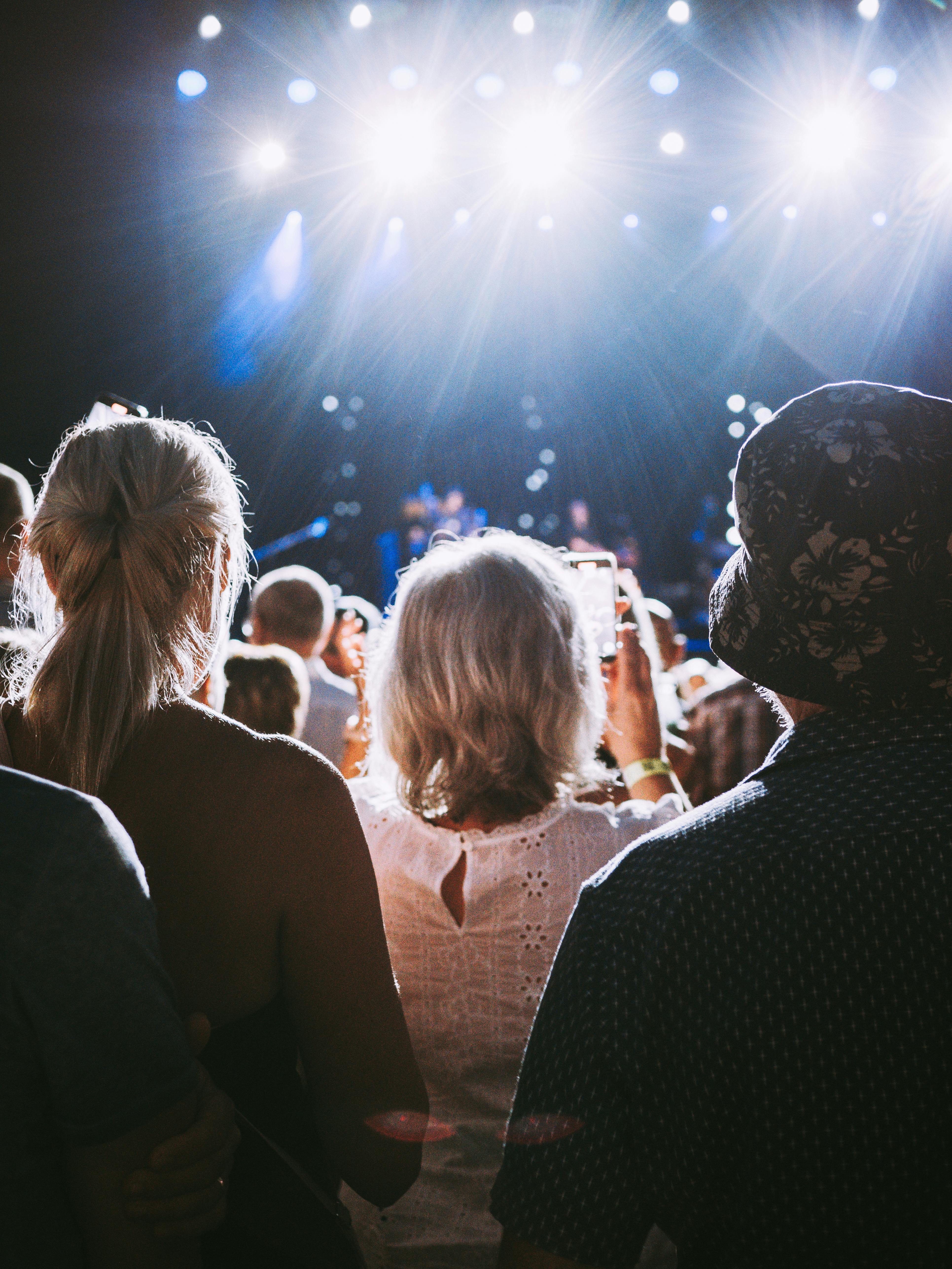 Group of People on Concert · Free Stock Photo