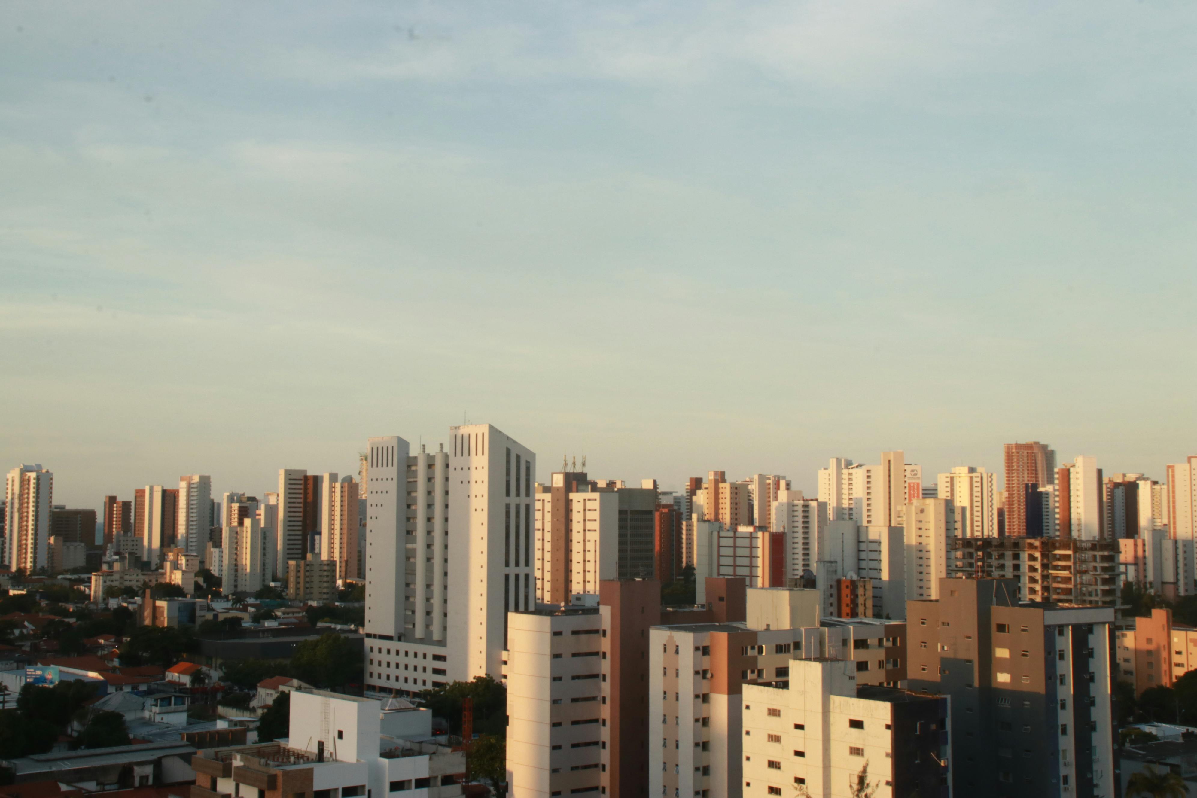 Aerial Photography of High Rise Buildings in the City under the Sky ...