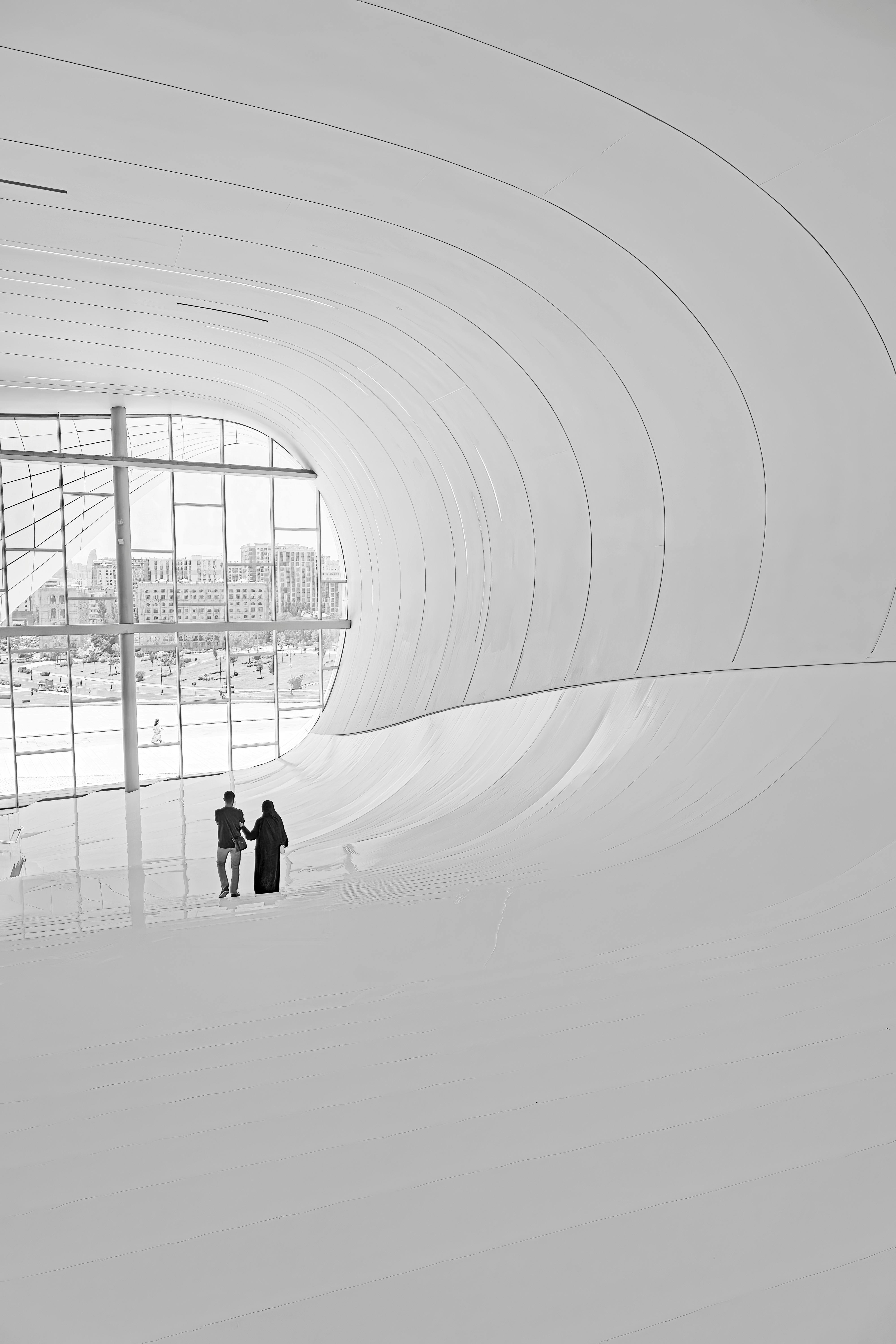 People Walking by a Building · Free Stock Photo