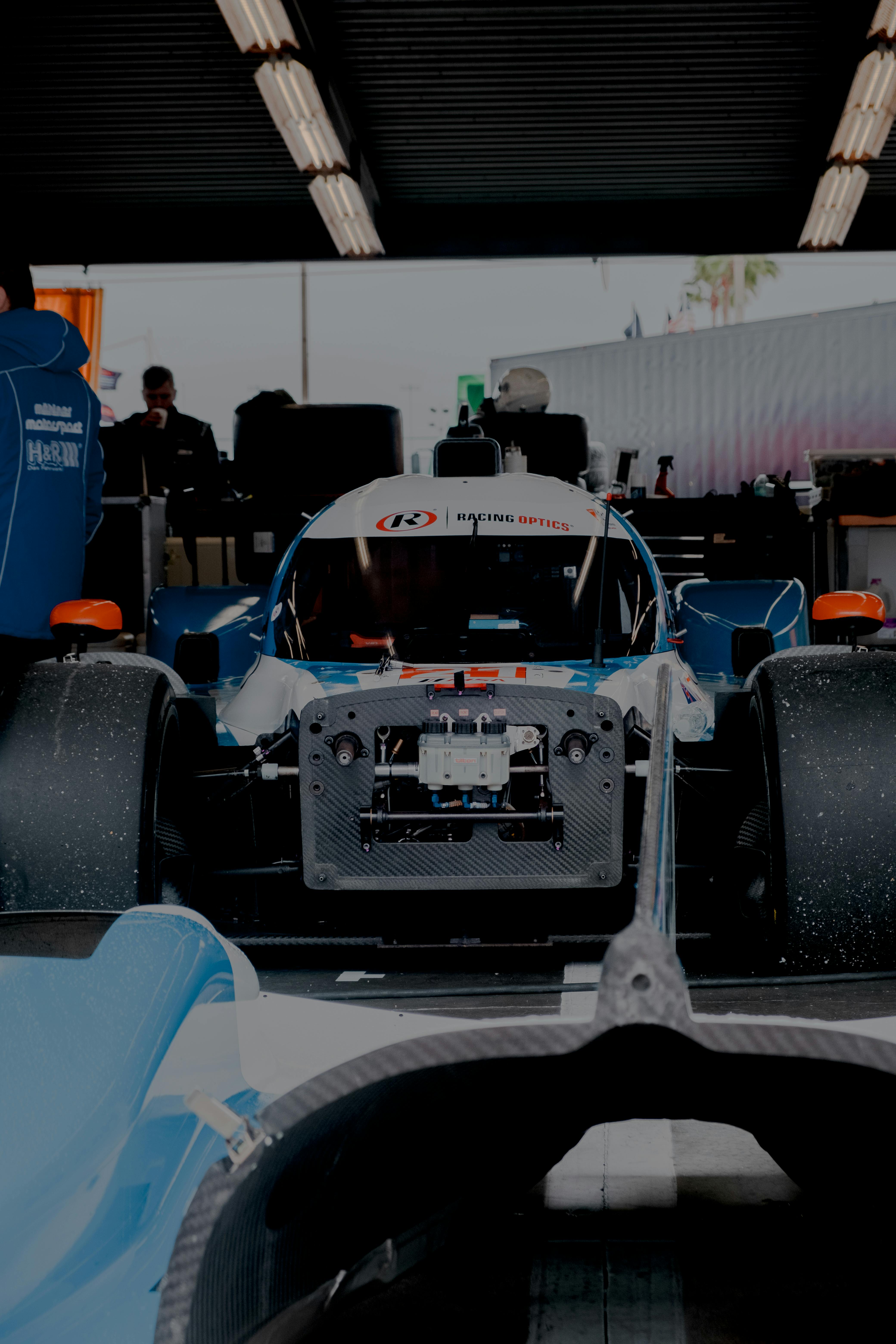 A Drifting Blue Sports Car · Free Stock Photo