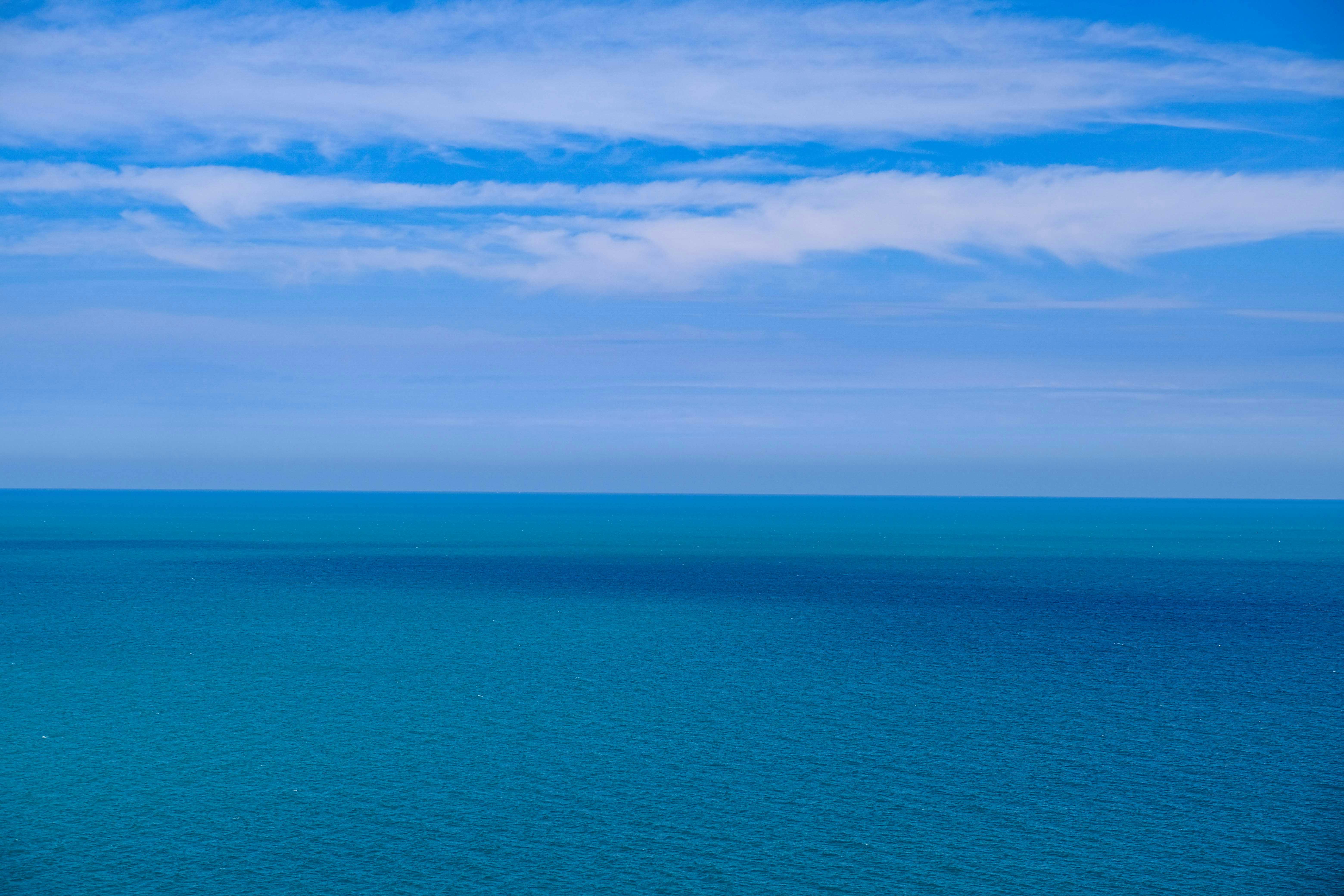 Blue Calm Sea · Free Stock Photo
