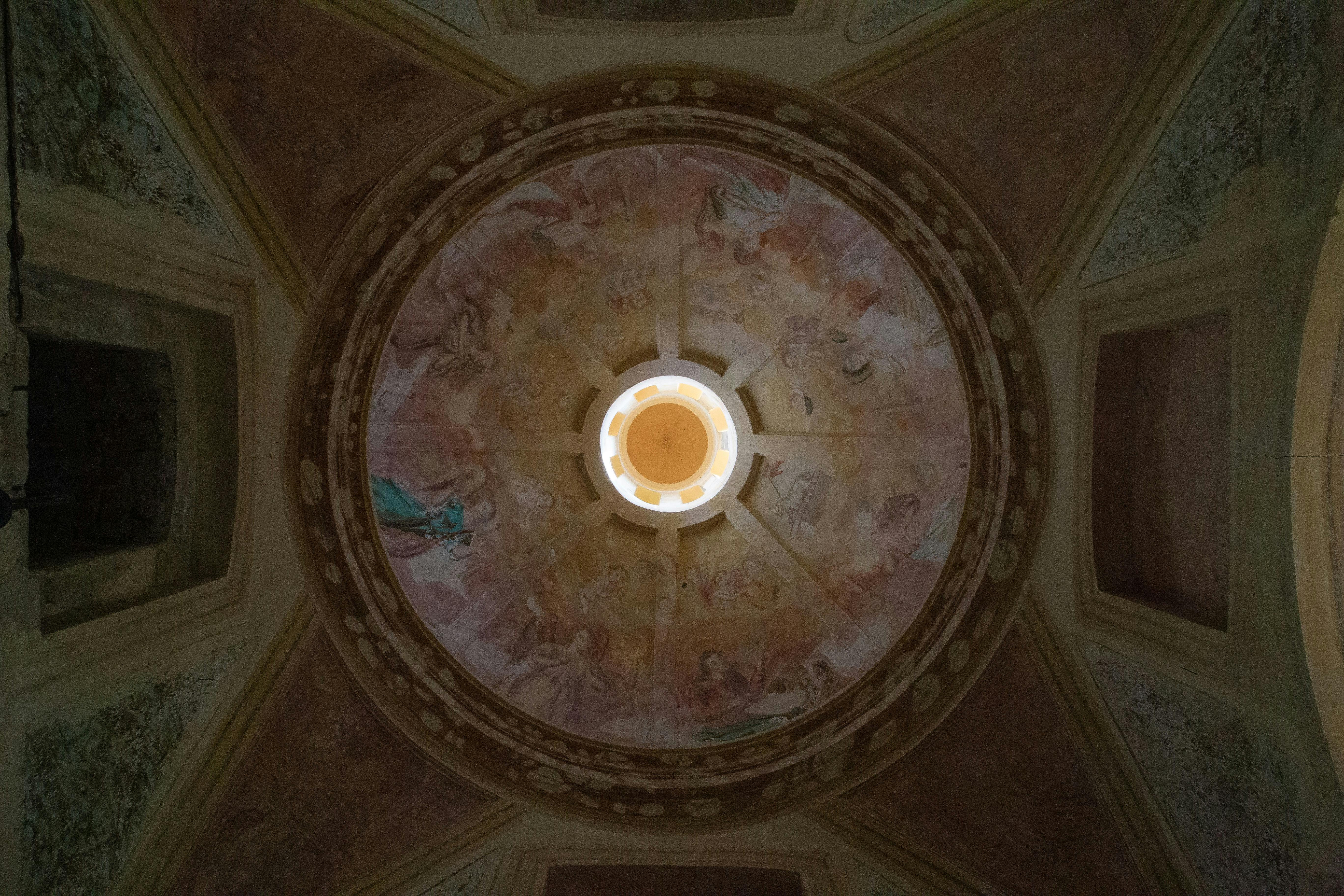 Ceiling in a Baroque Building · Free Stock Photo