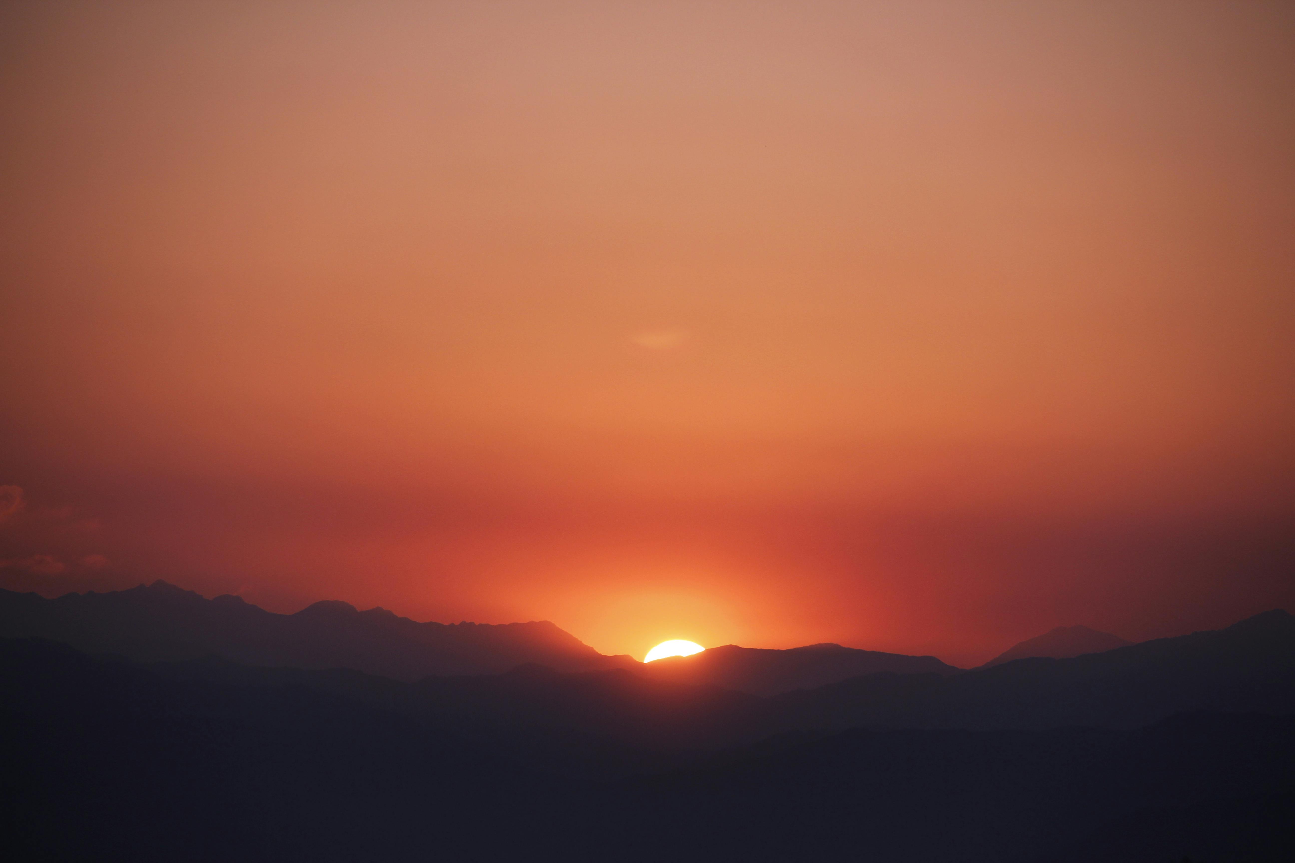 Free stock photo of sunrise