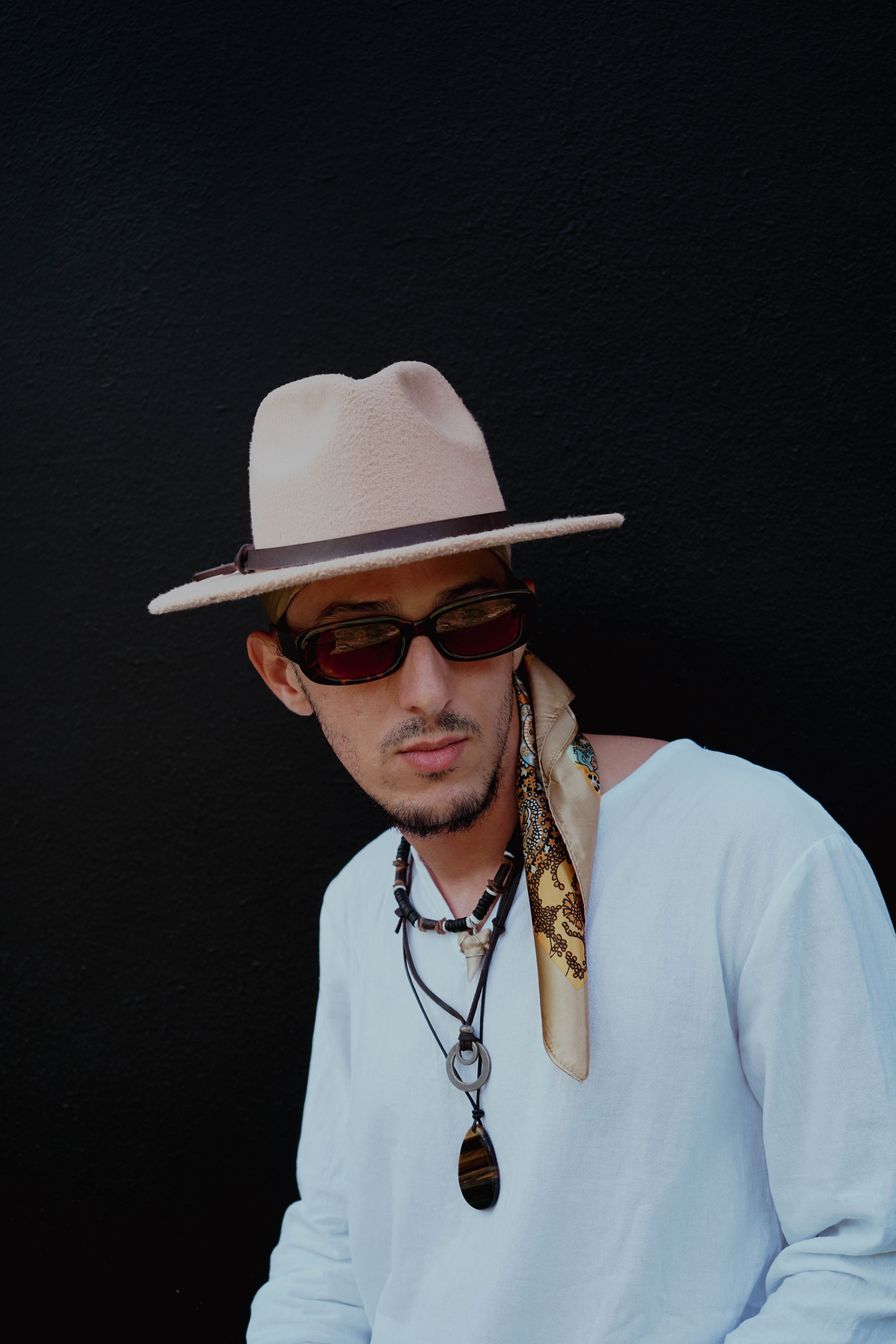 Photo of a Man Wearing Brown Hat · Free Stock Photo