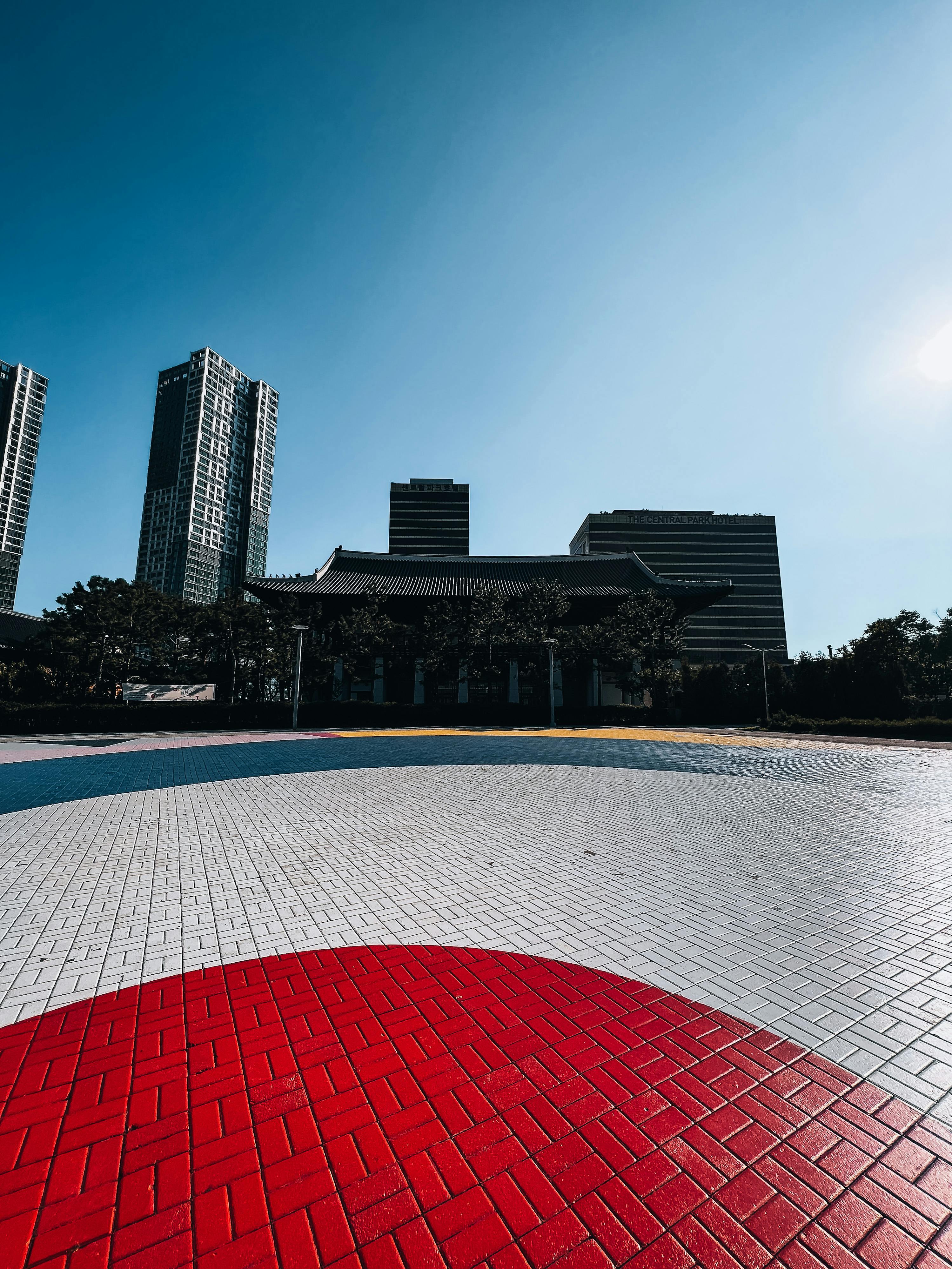 Photo of a City Square · Free Stock Photo