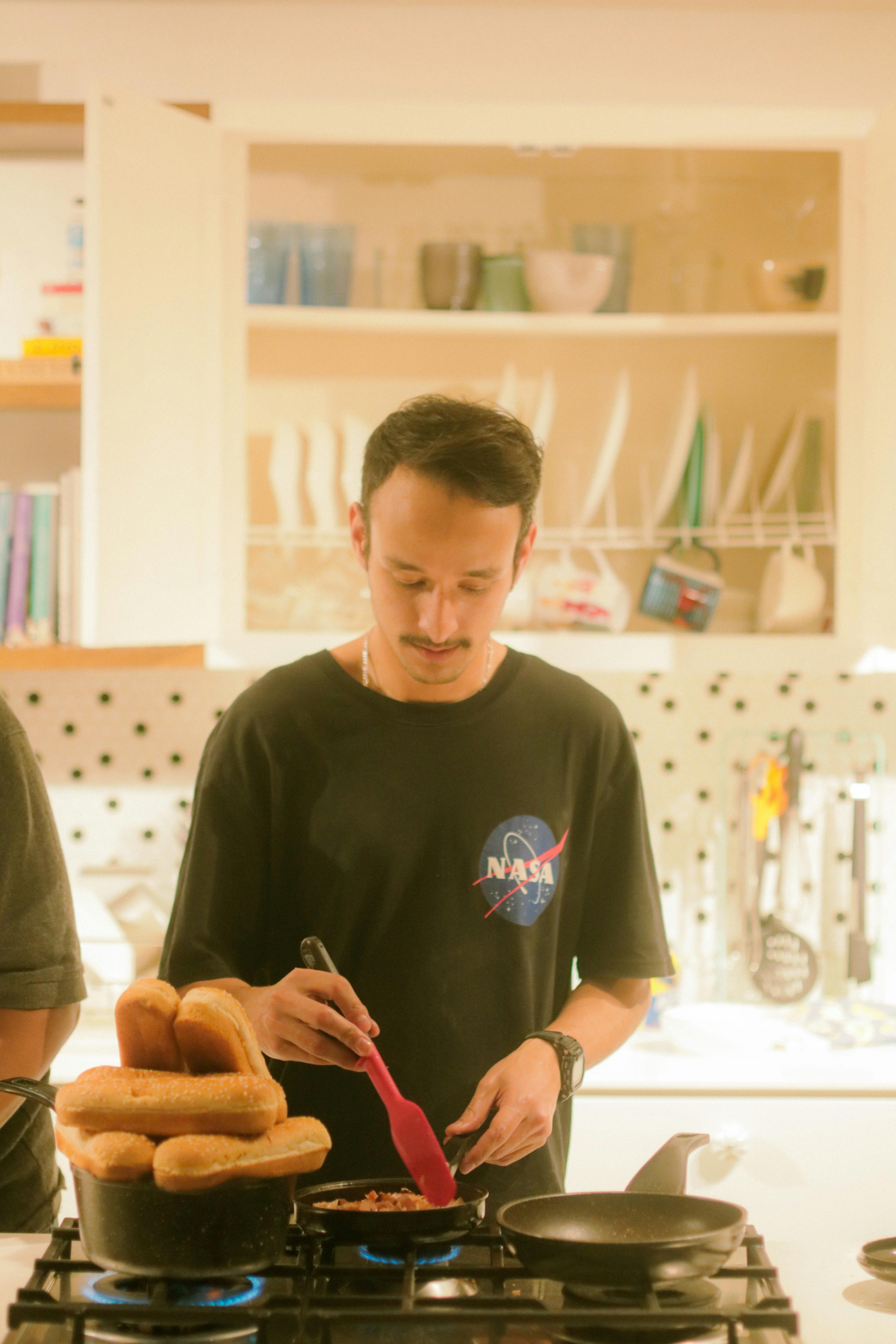 Man Cooking Breakfast · Free Stock Photo