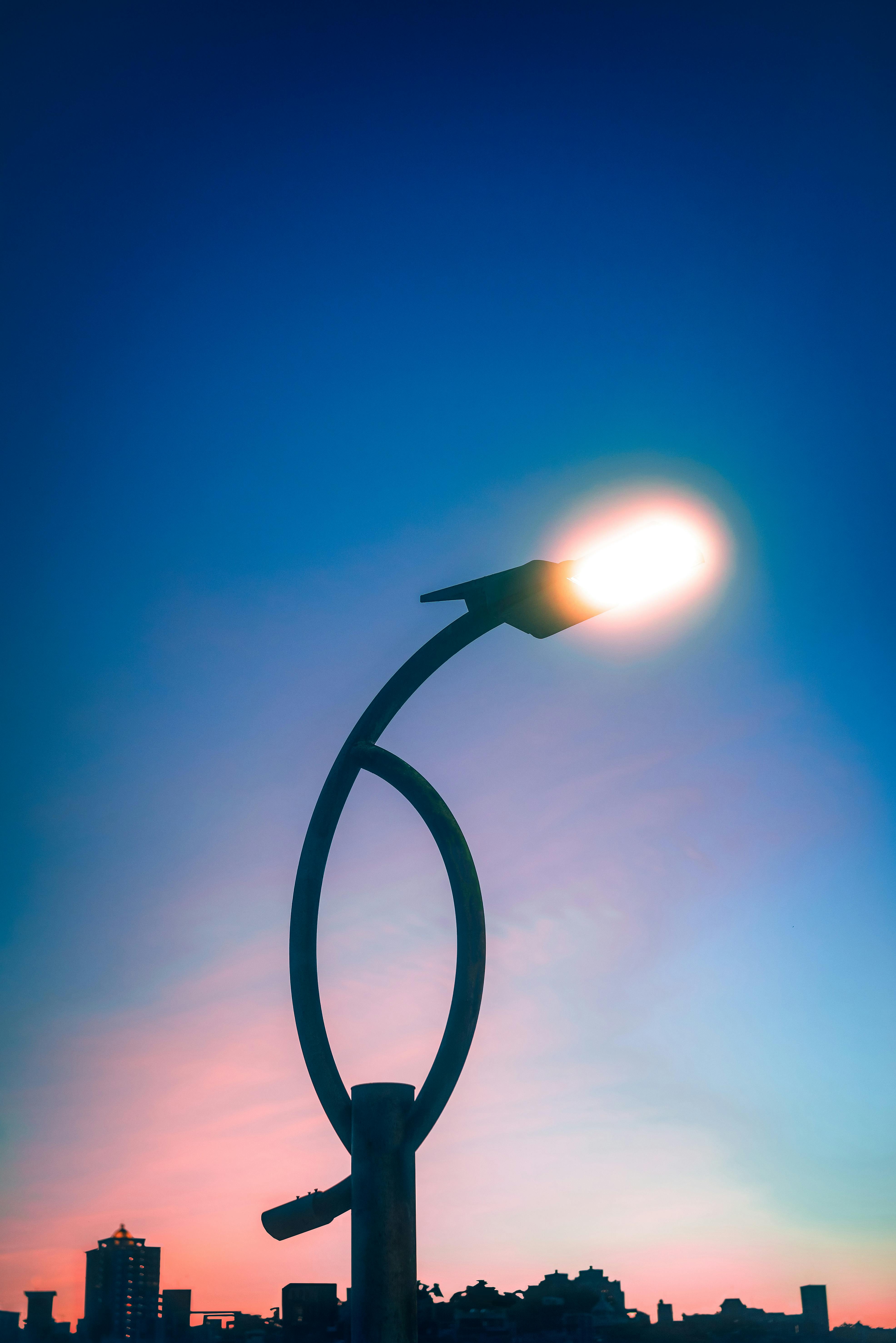 Yellow Light Bulb Turned on during Night Time · Free Stock Photo