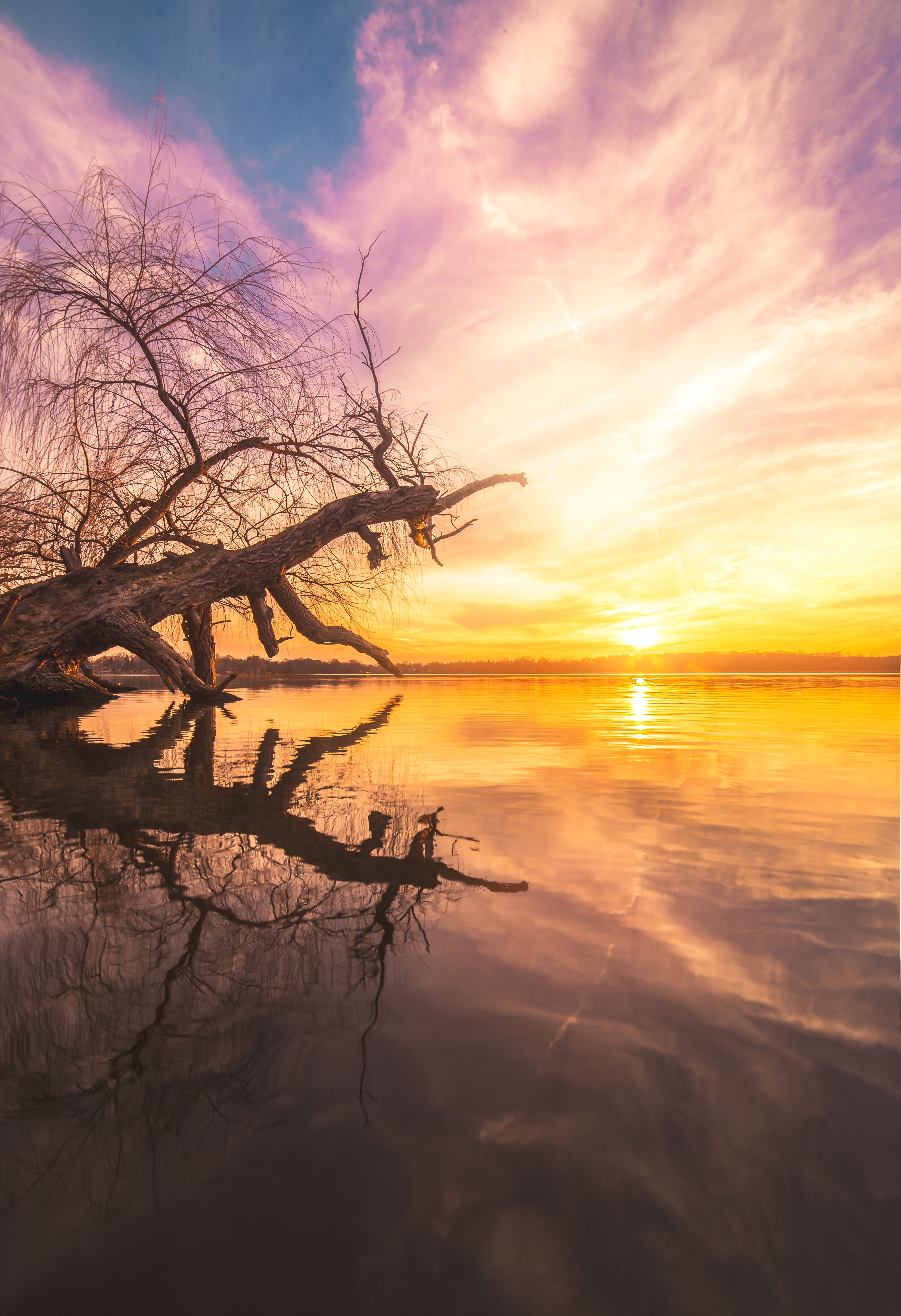 Sunrise over the Hooker Lake Horizon · Free Stock Photo